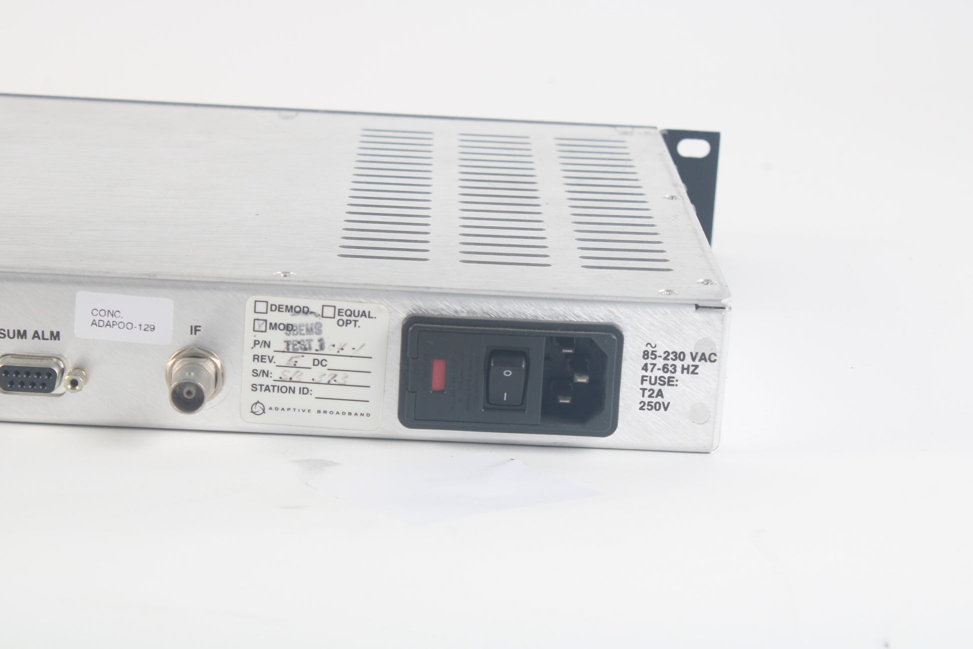 Adaptive Broadband QM2 Modulator - Power Button Issues – NTC Tech