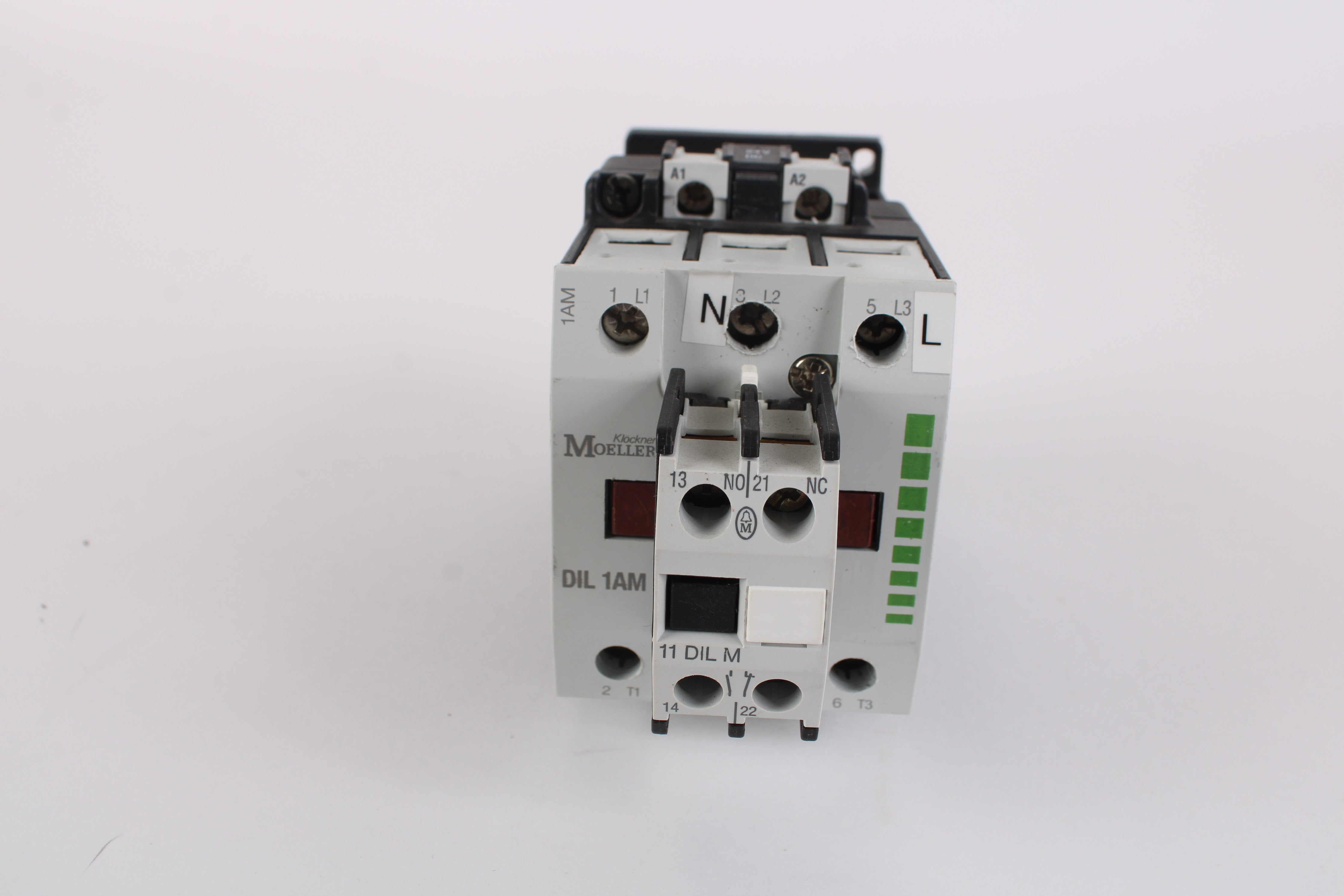 Moeller DIL1AM-G 24V Contactor W/ Moeller 11DILM Relay – NTC Tech
