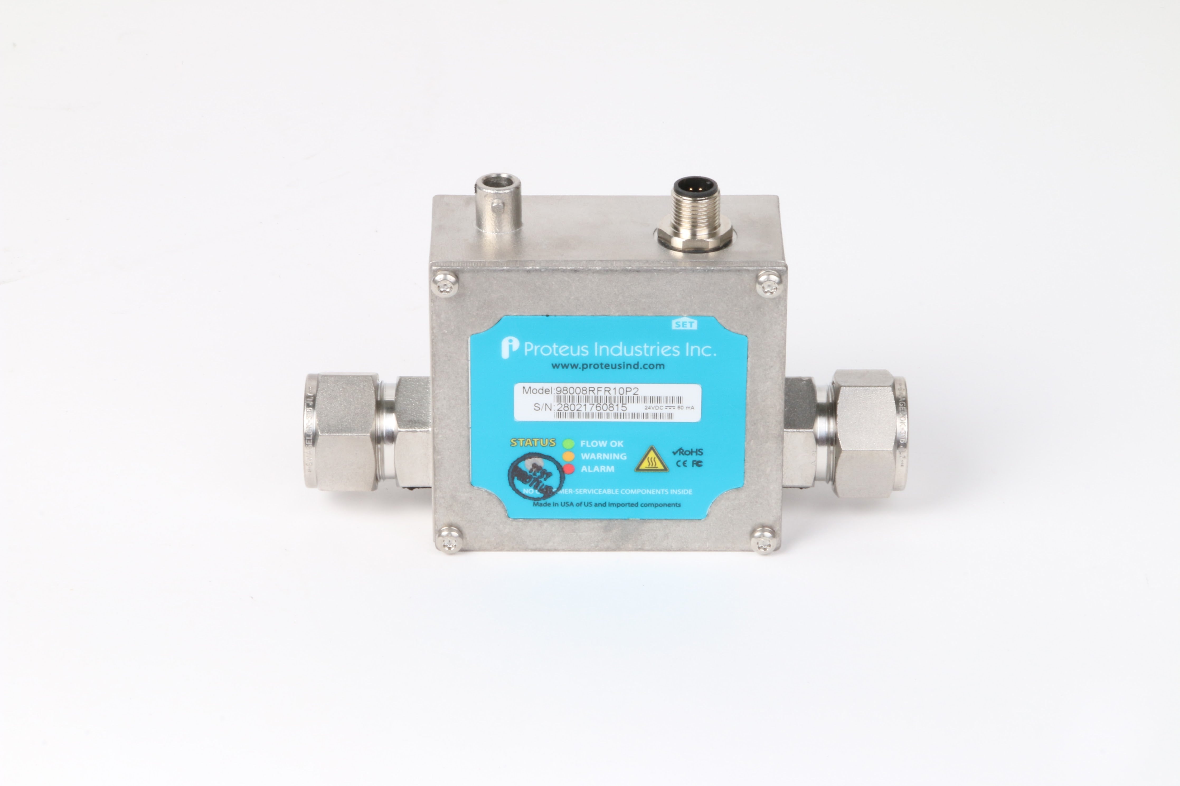 Proteus 98008RFR10P2 Liquid Flow Meter – NTC Tech
