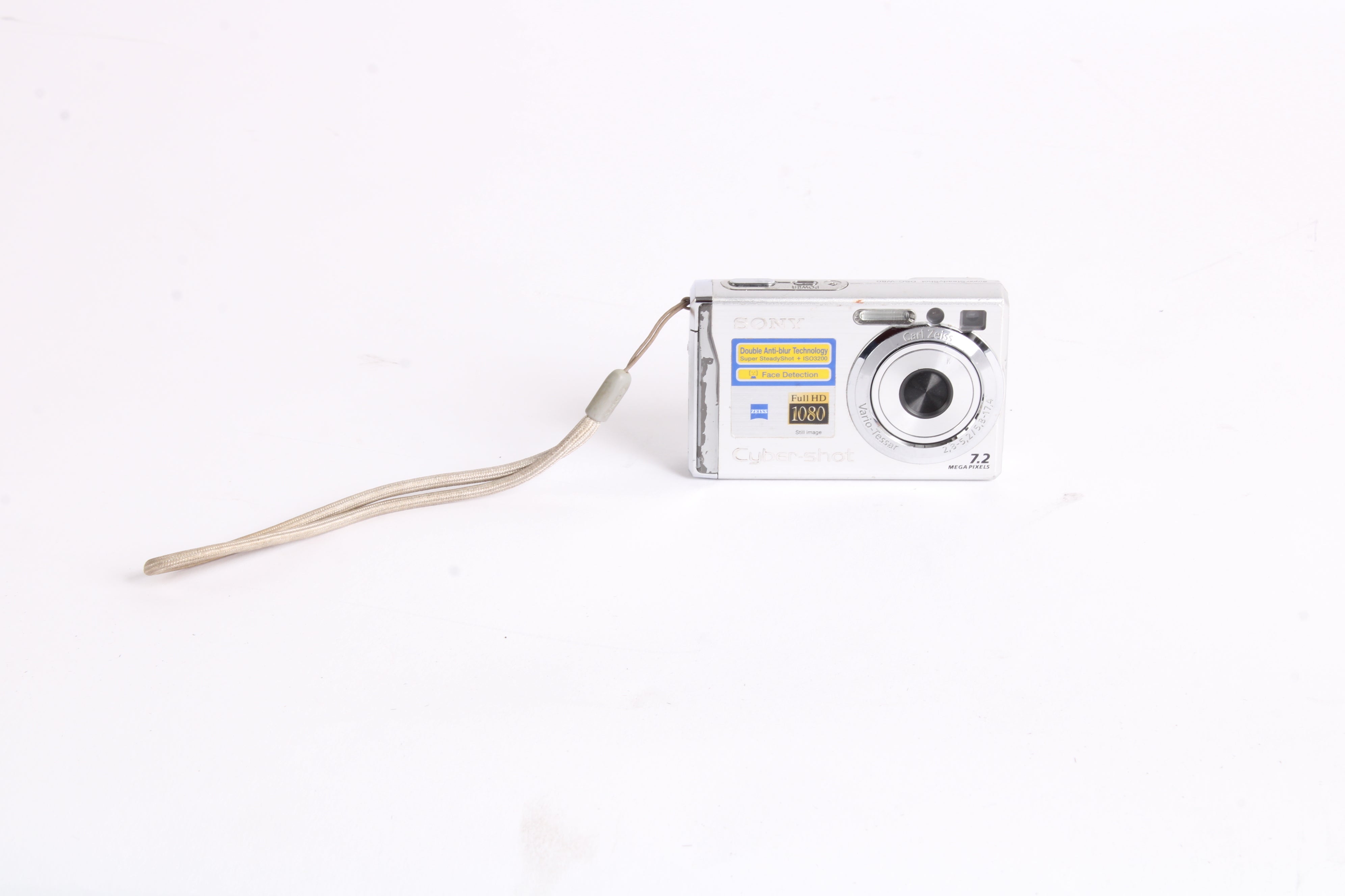 Sony DSC-W80 7.2MP Digital Camera with 3x Optical Zoom and Super Stead ...