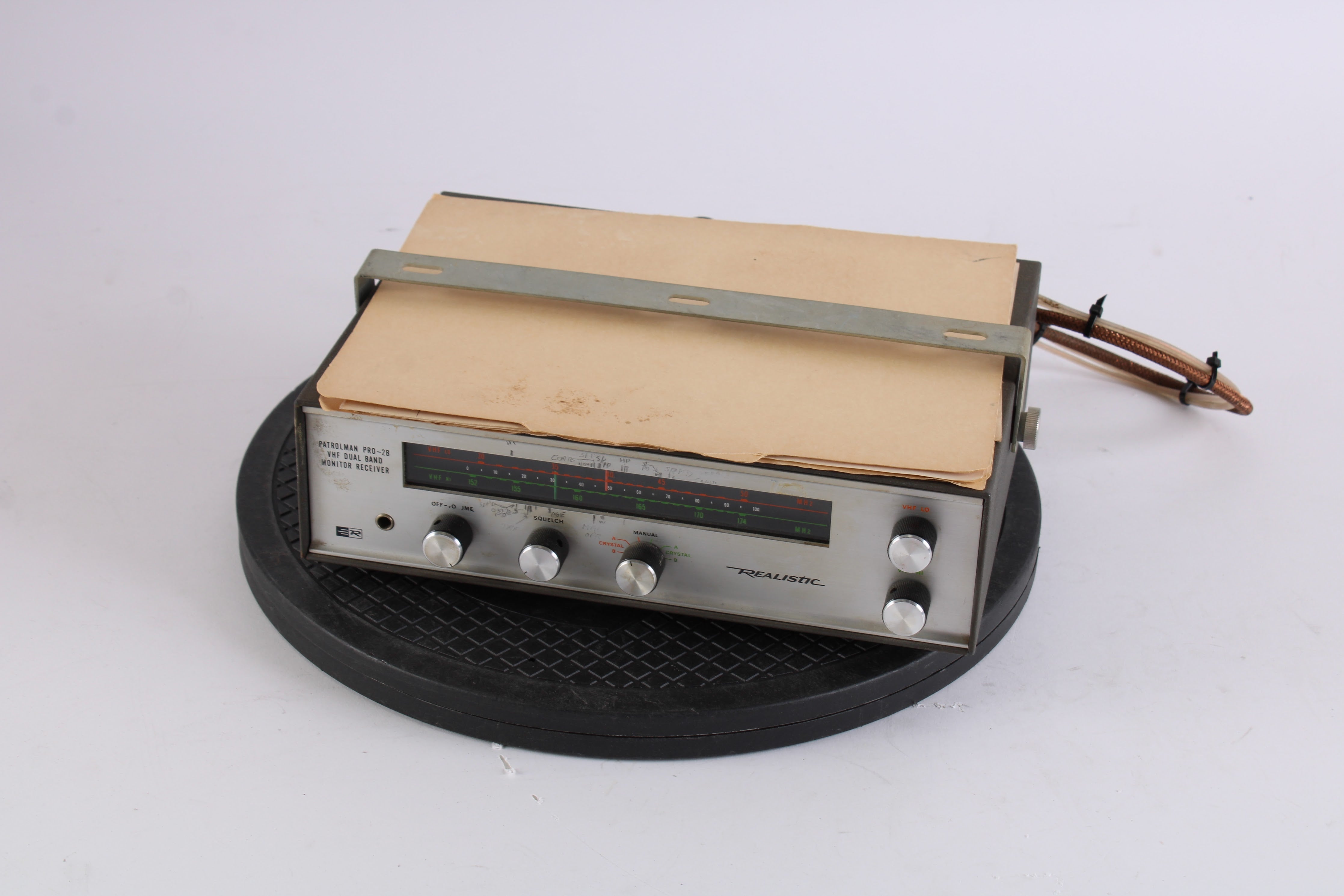 Realistic Patrolman Pro-2B VHF Dual Band Monitor Receiver 20-160 – NTC Tech