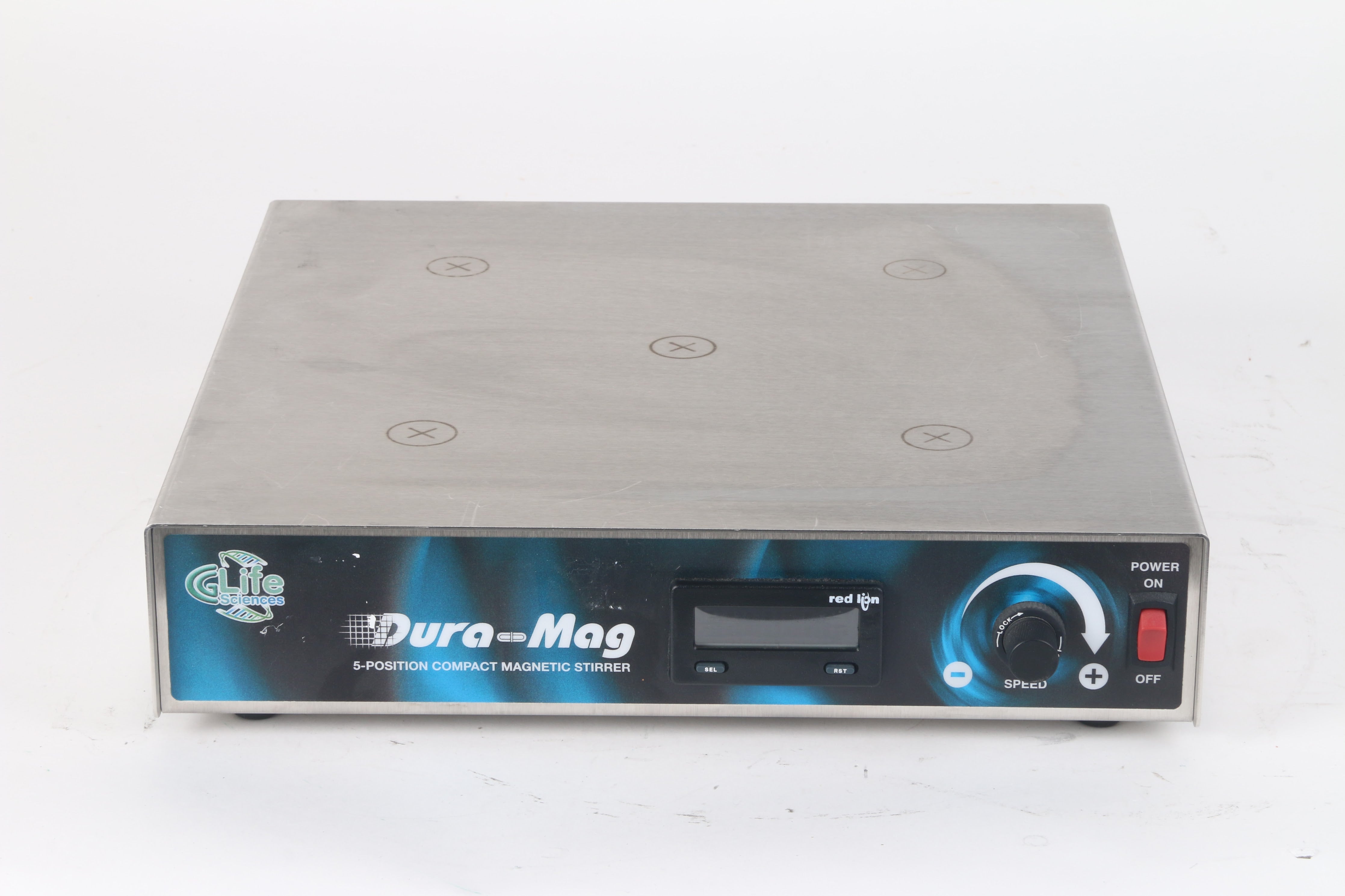 Dura Mag CLS-4100 Series 400 RPM 5-Position Compact Magnetic Stirrer ...