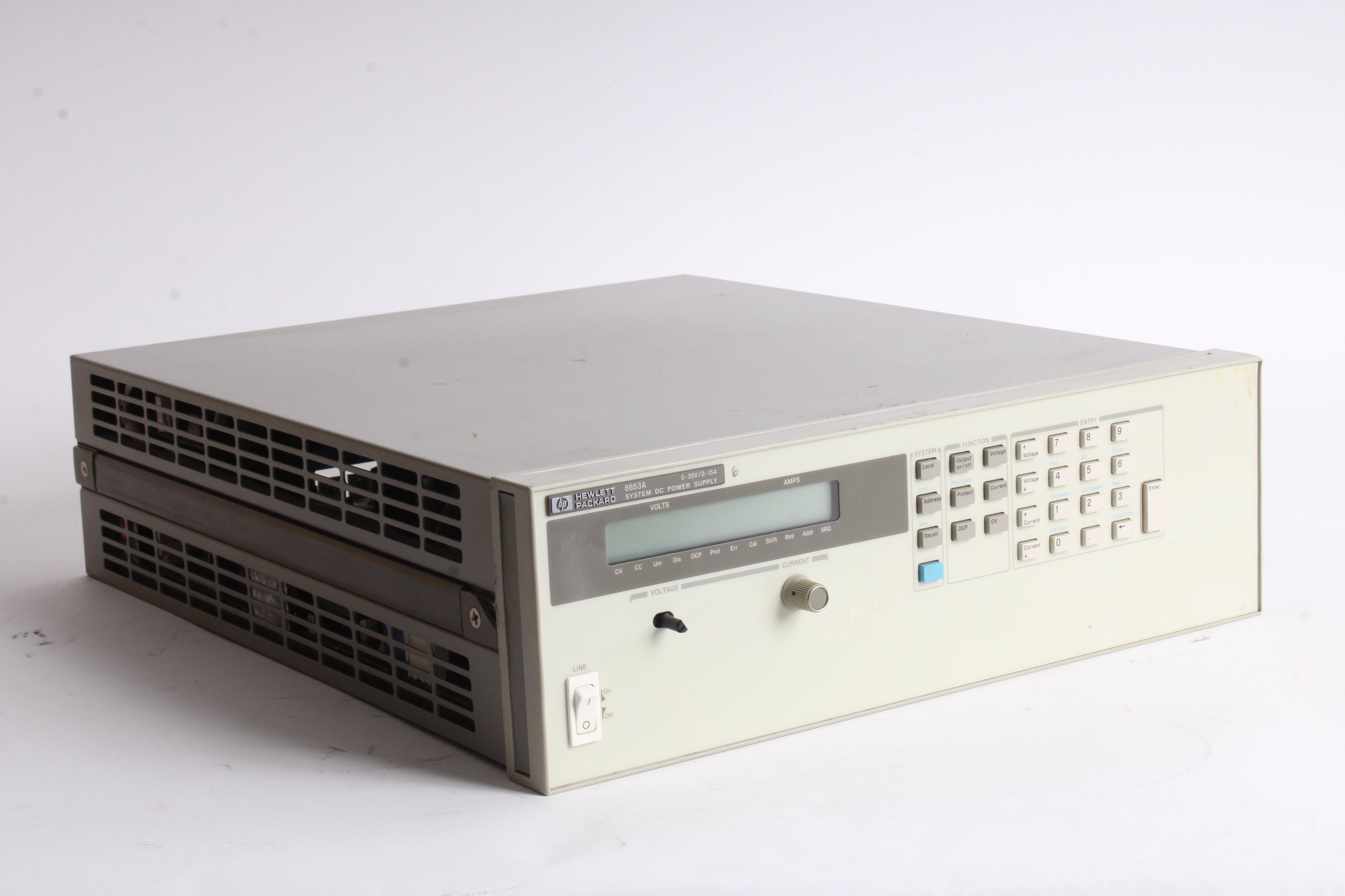 Agilent / HP / Keysight 6653A System DC Power Supply 0-35V / 0-15A ...