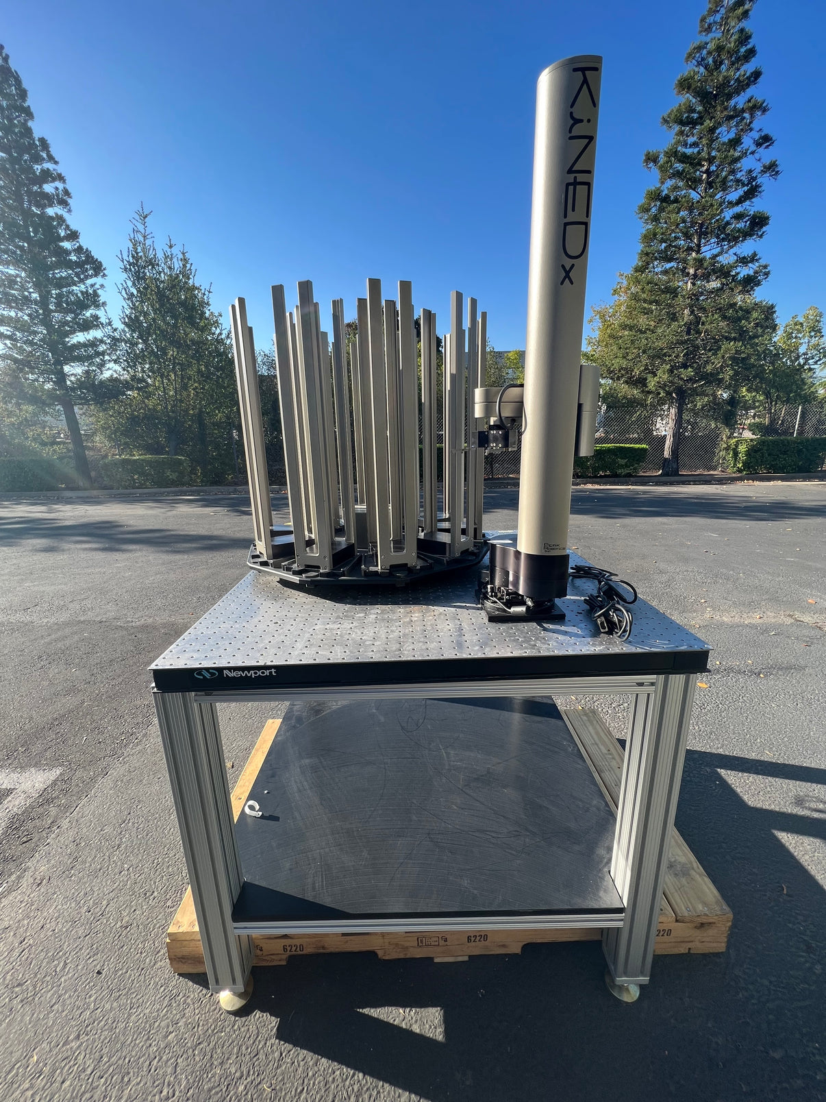 Peak KiNEDx Robot KX-300-660 Microplate Stacker Arm W/ Carousel & Newp ...