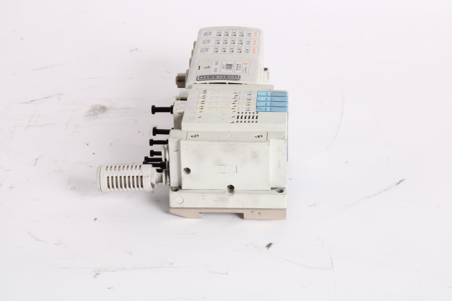 SMC EX250-SEN1 Ethernet IP W/ 3x EX250-IE3 2x SY3100-5UI 2x SY3400-5UI ...