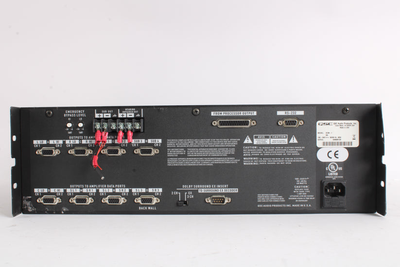 QSC DCM-1 Digital Cinema Monitor – NTC Tech