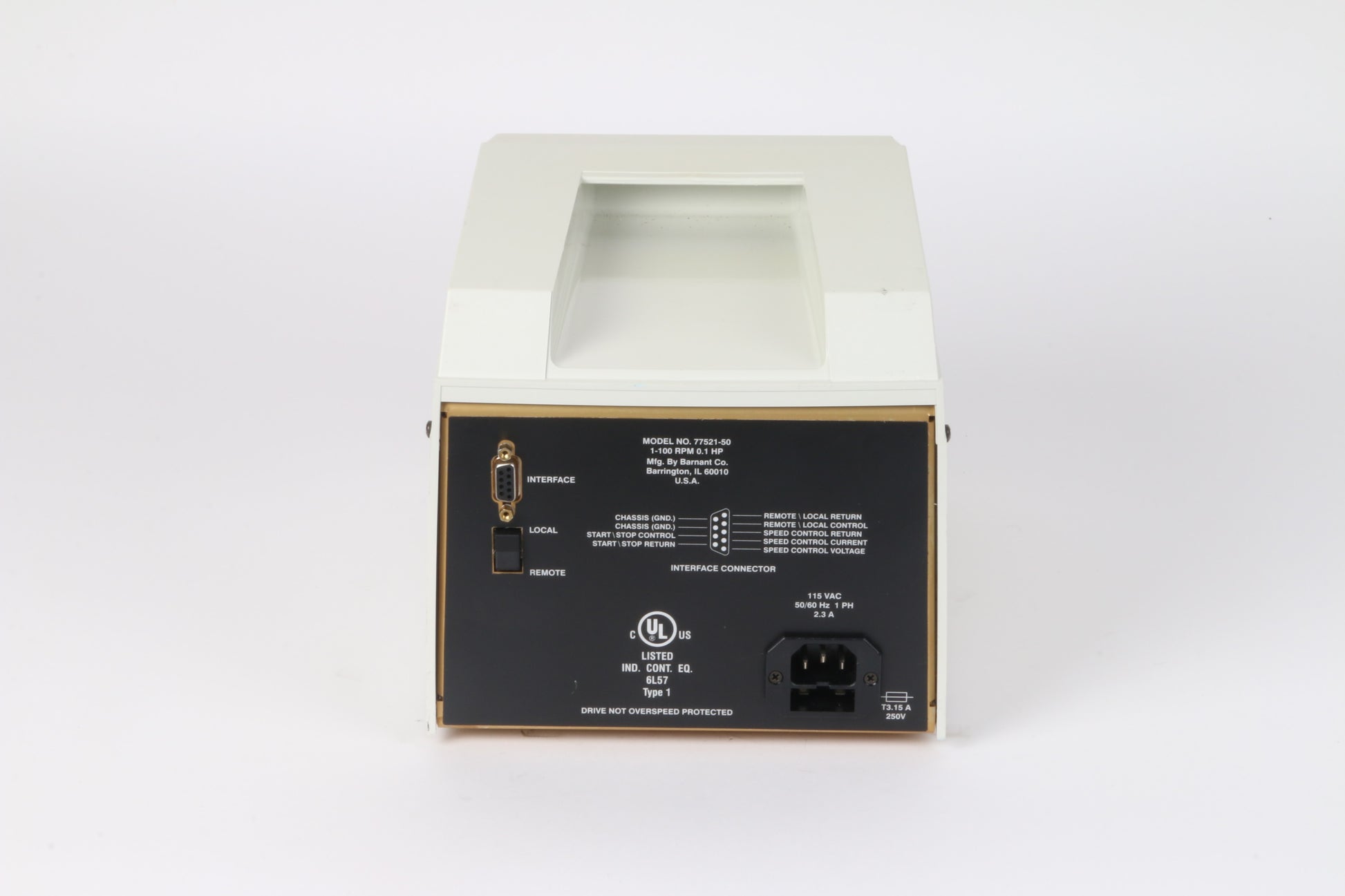 Cole Parmer Masterflex 77521-50 Console Drive – NTC Tech