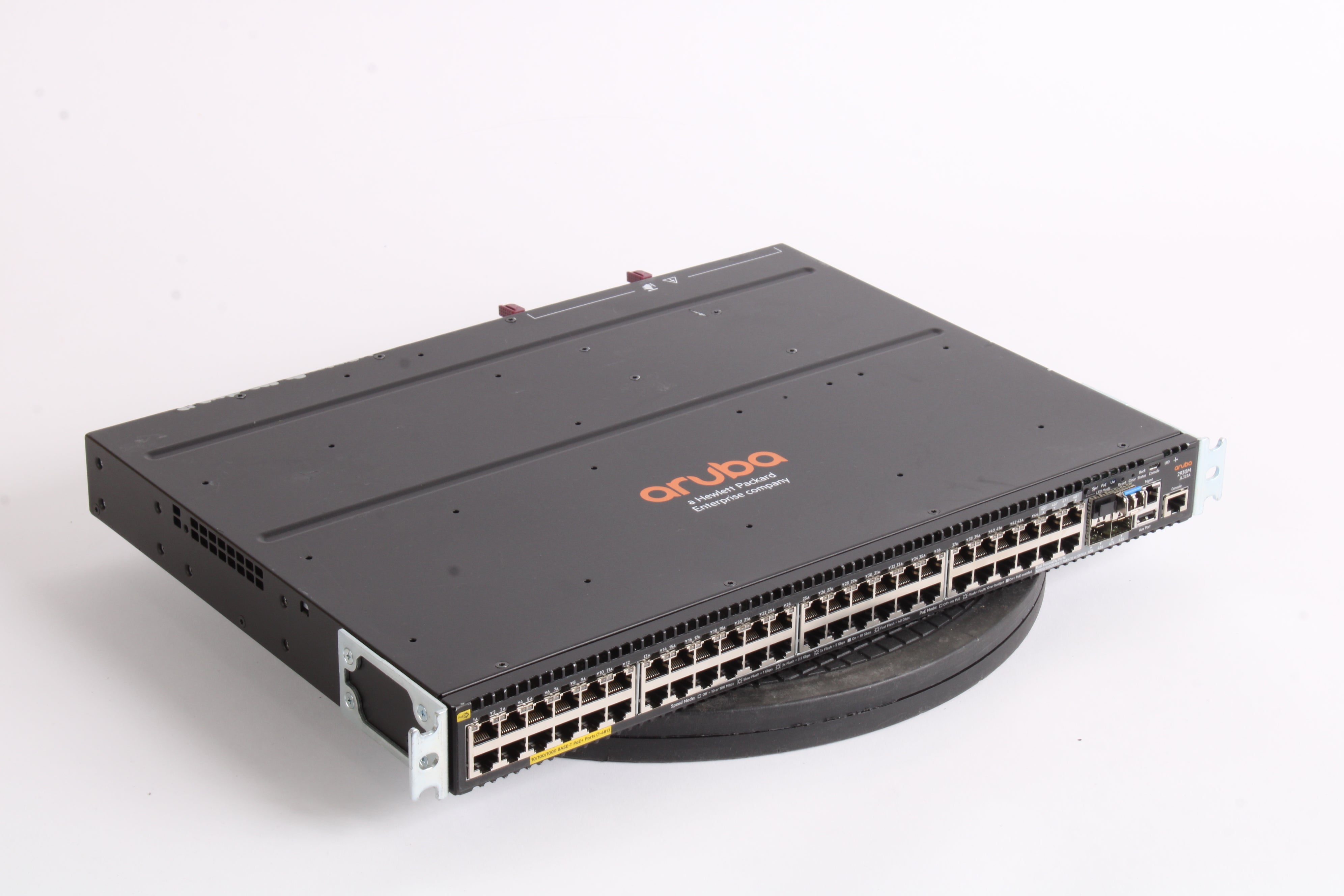 HPE Aruba 2930M Series 48-Port Switch JL322A W/ 2x Power supplies and ...