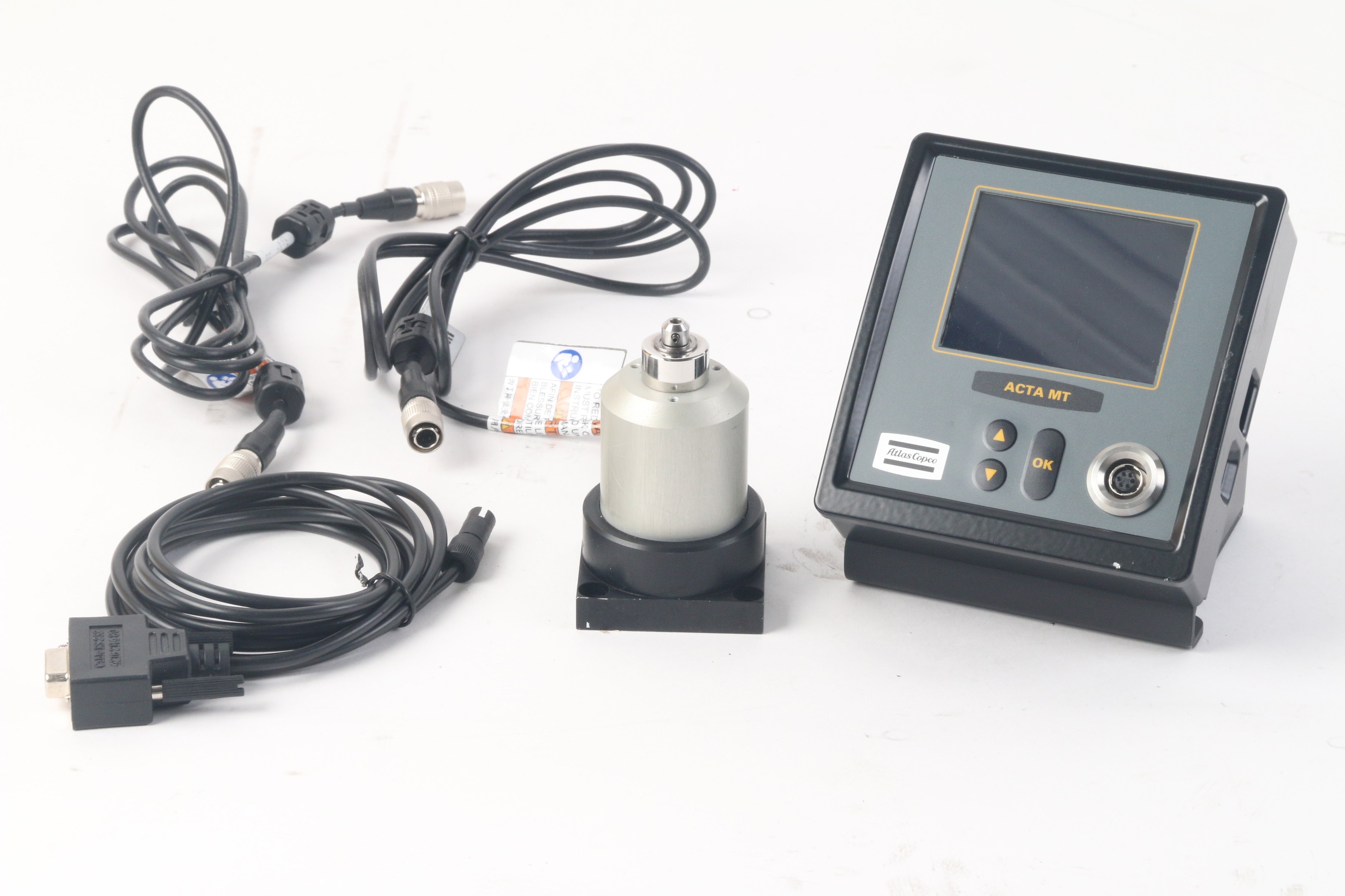 Atlas Copco ACTA MT4 Torque Analyzer w/ MT TS 20 Transducer + 2x rs232 ...