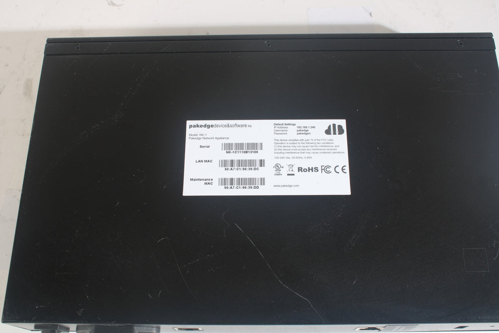 Pakedge Device NK-1 Wireless Network Access Point Controller – NTC Tech