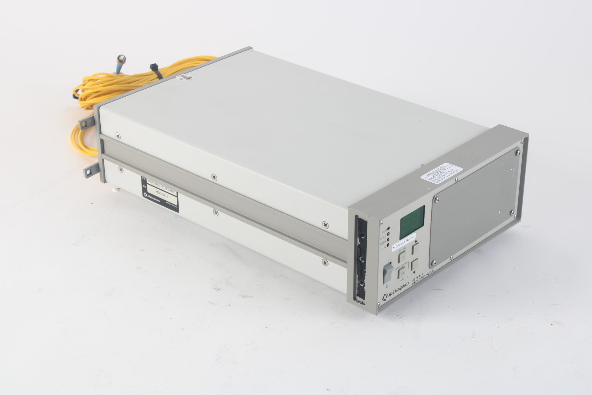 JDSU SB1C10061+27XF000SC Programmable Fiber Optic Switch - AS IS – NTC Tech