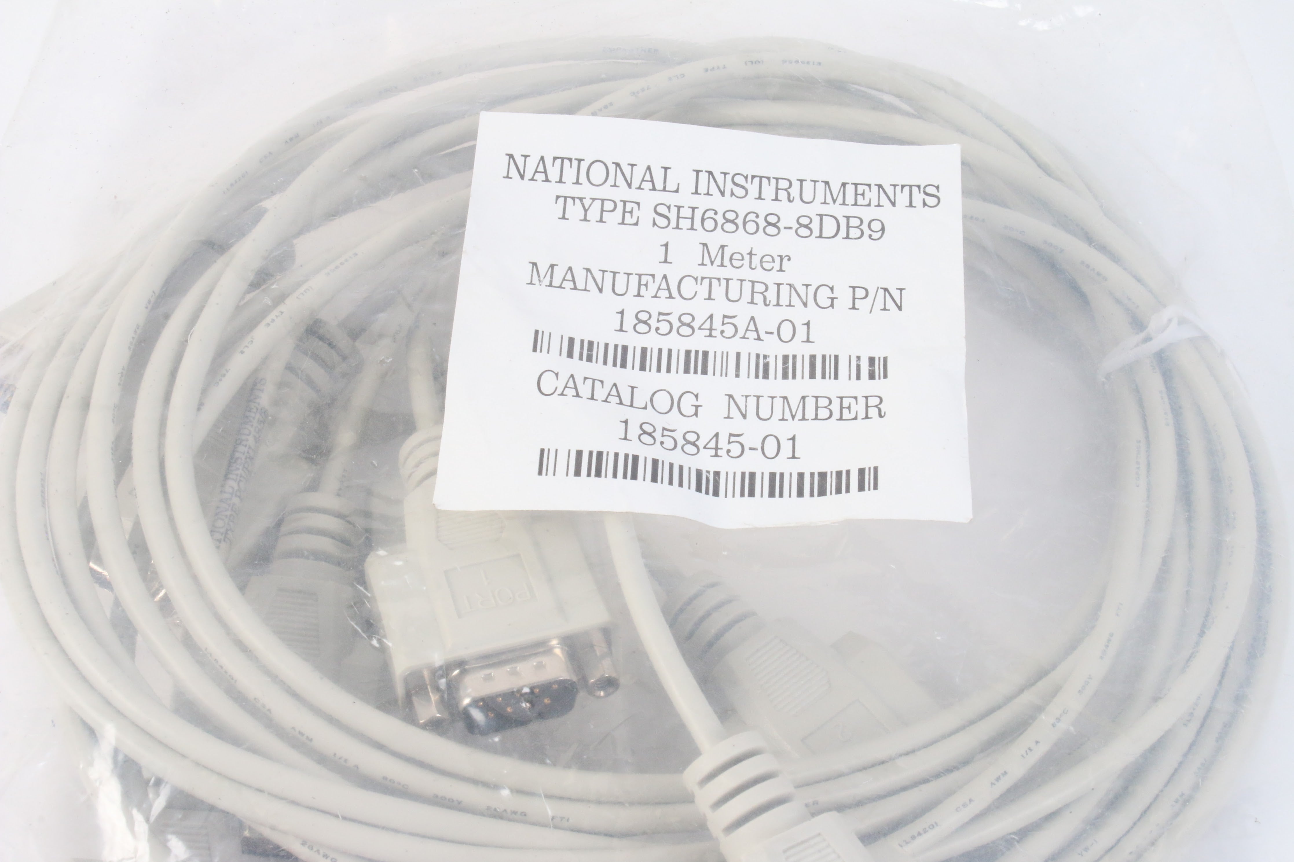 National Instruments NI SH6868-8DB9 1 Meter Breakout Cables 185845A-01 ...