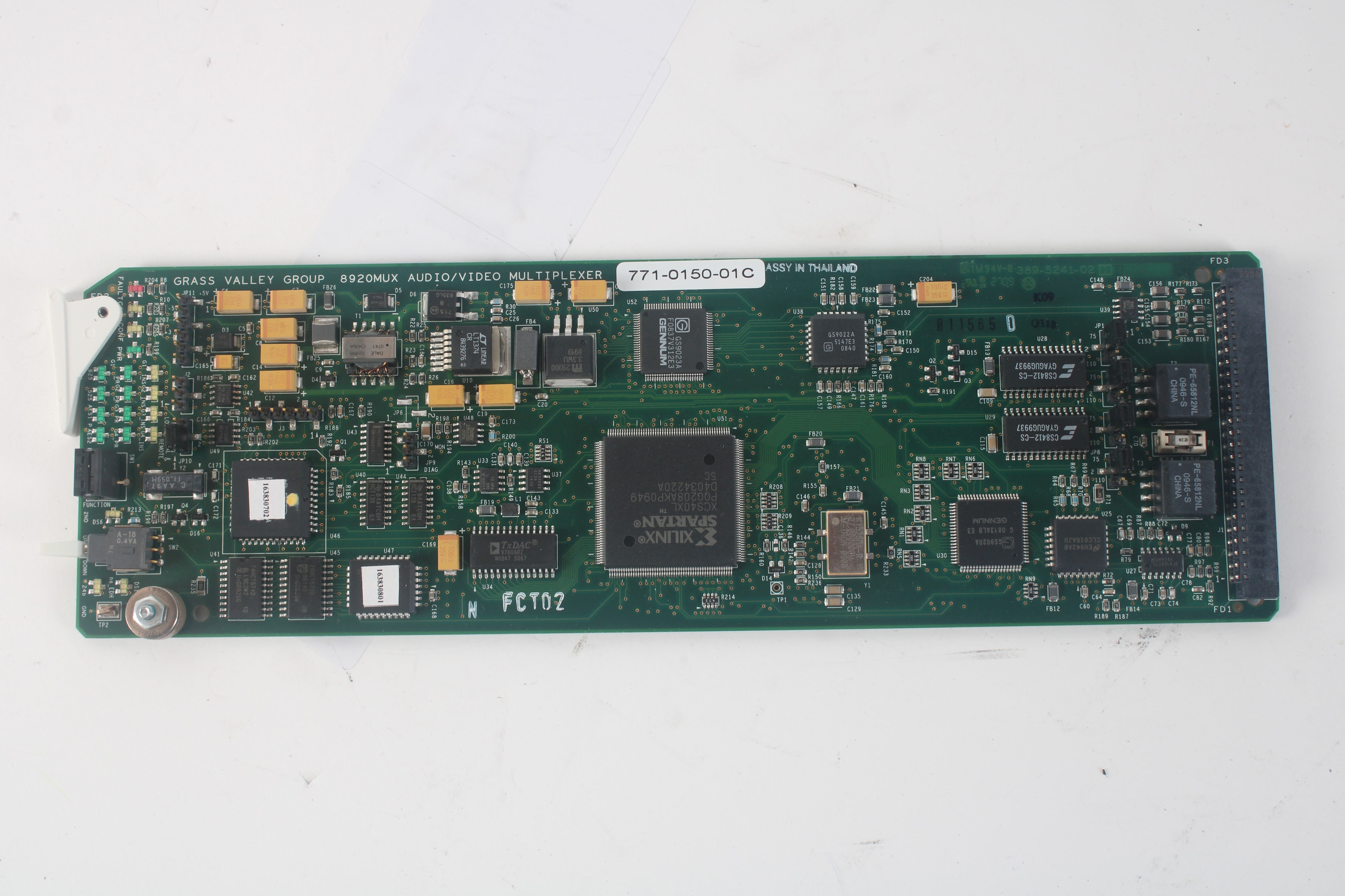 Grass Valley 8920MUX Audio/Video Multiplexer 771-0150-01C Card Module ...