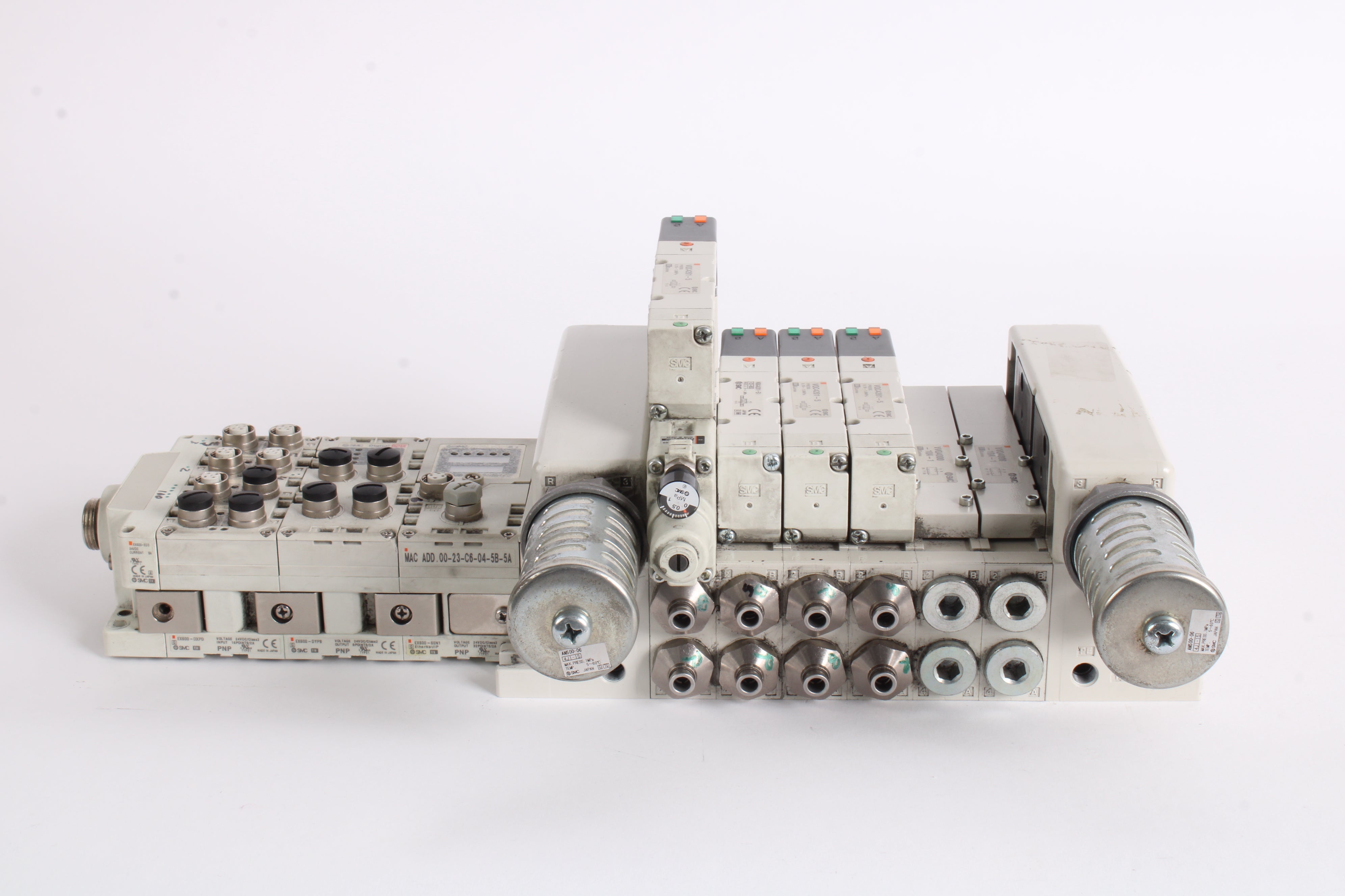 SMC EX600-SEN1 W/ EX600-DYPB,EX600-DXPD,VQC4201-5,VQC4201-51,VQC4201-5 ...