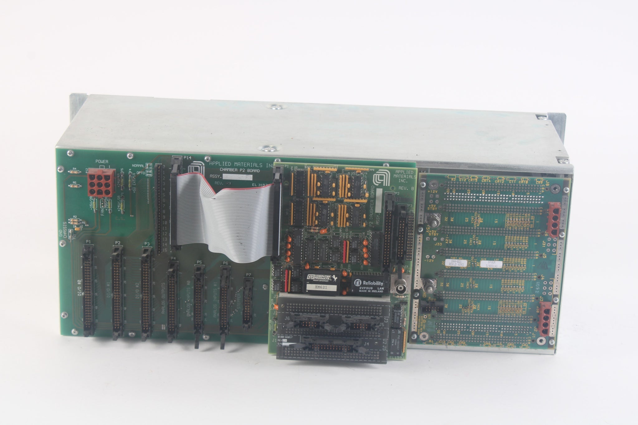 Applied Materials Chamber P2 Board Chassis - No Cards Included – NTC Tech