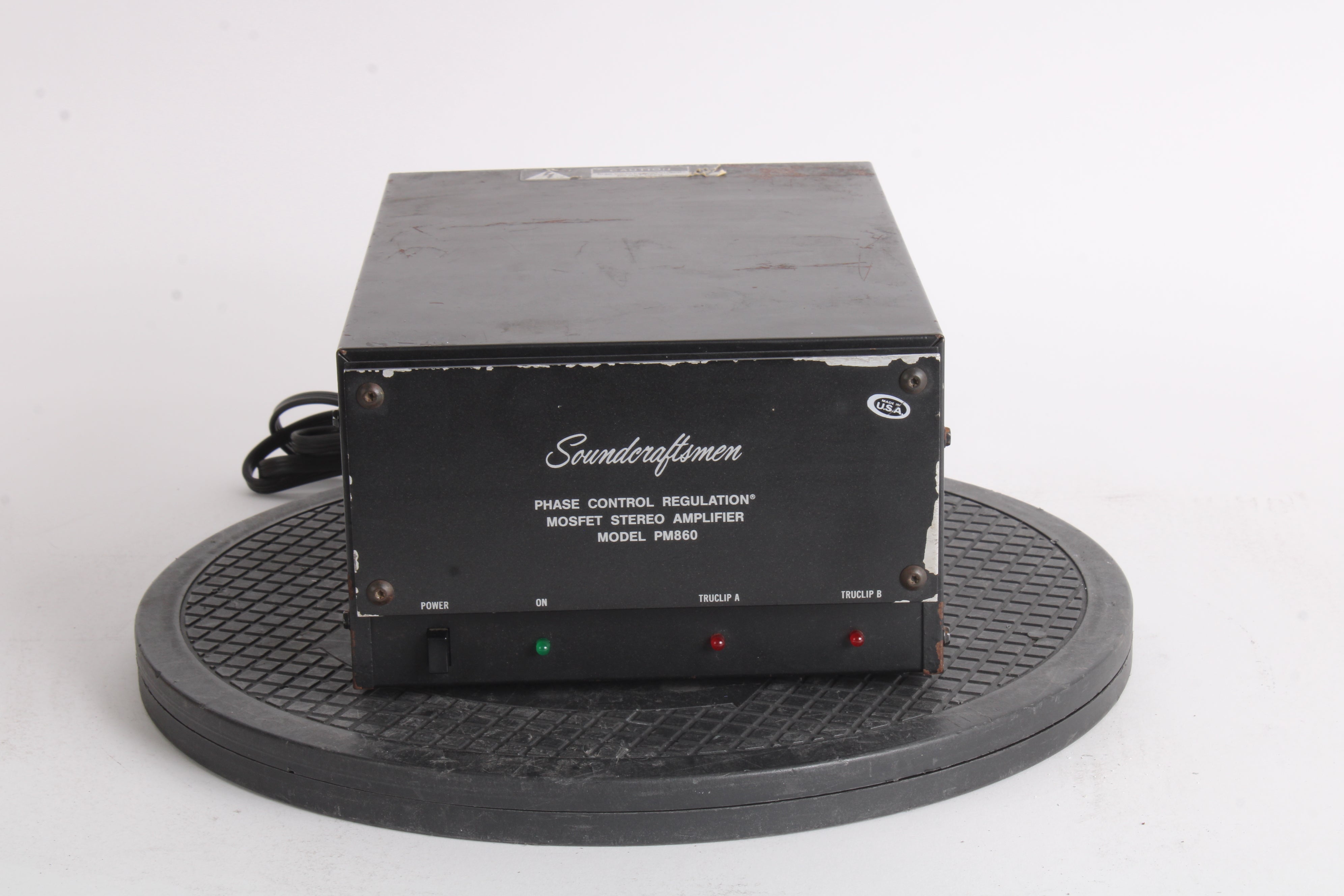 Soundcraftsmen PM860 Phase Control Regulation Mosfet Stereo Amplifier ...