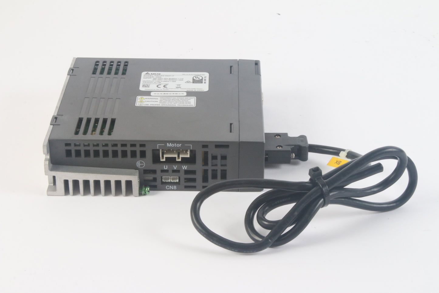 Delta Electronics DAI1A2-0221-F ASDA-A2 AC 220V 200W Servo Drive w/ Ca ...