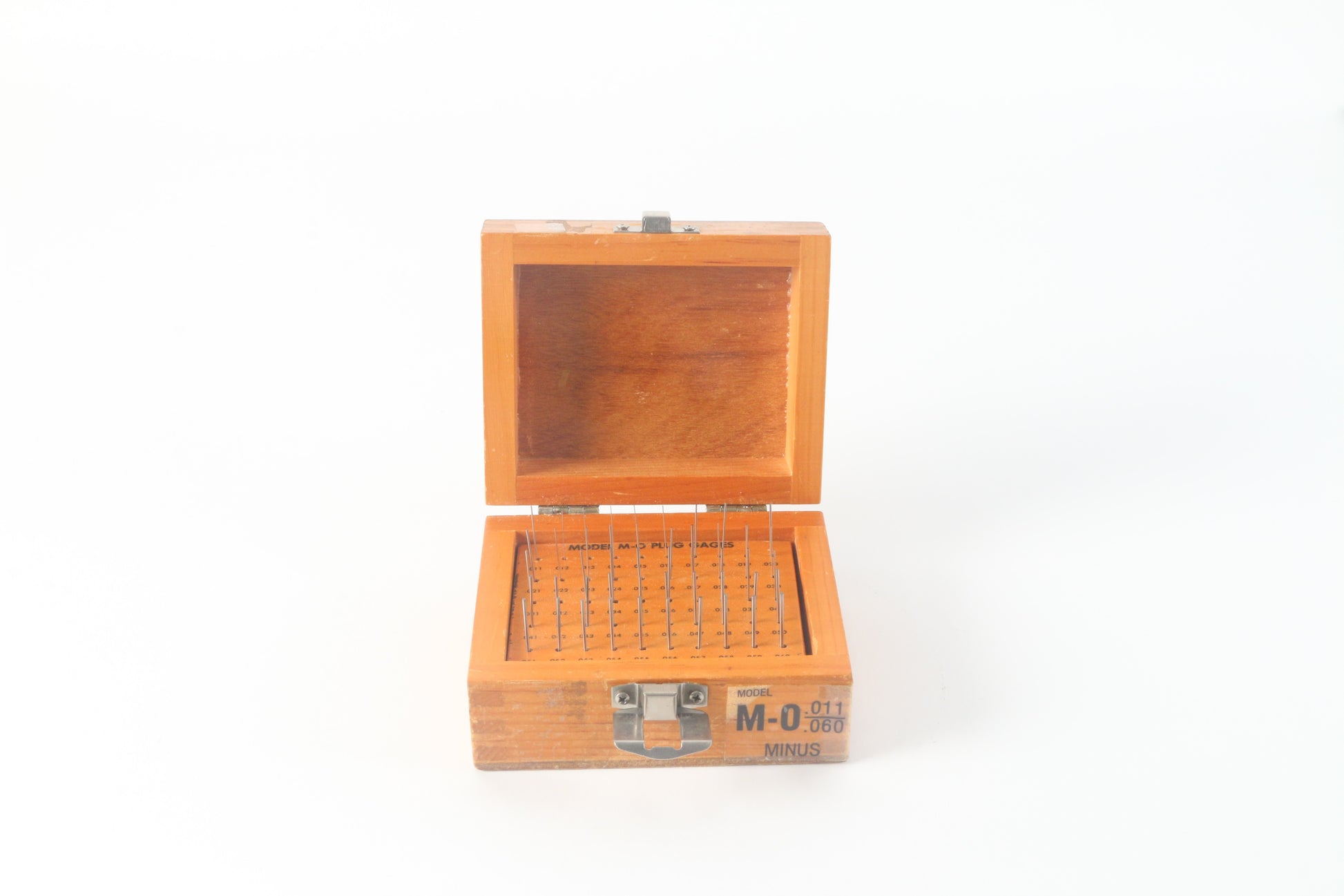 Meyer M-0 Plug Gage Set .011 - .060 in Wood Box - Complete Set – NTC Tech