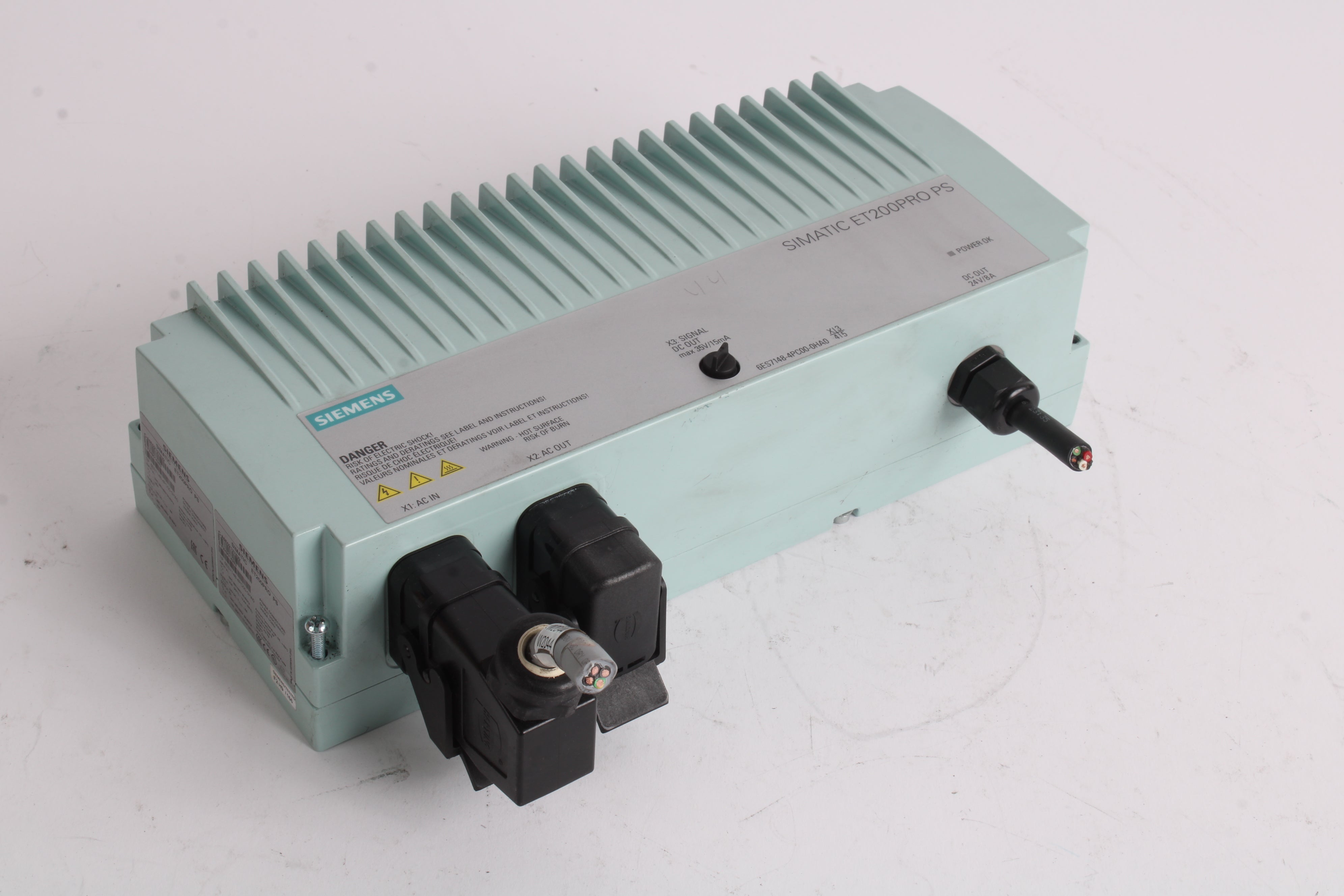 Siemens 6ES7148-4PC00-0HA0 SIMATIC ET200pro PS Regulated Power Supply ...