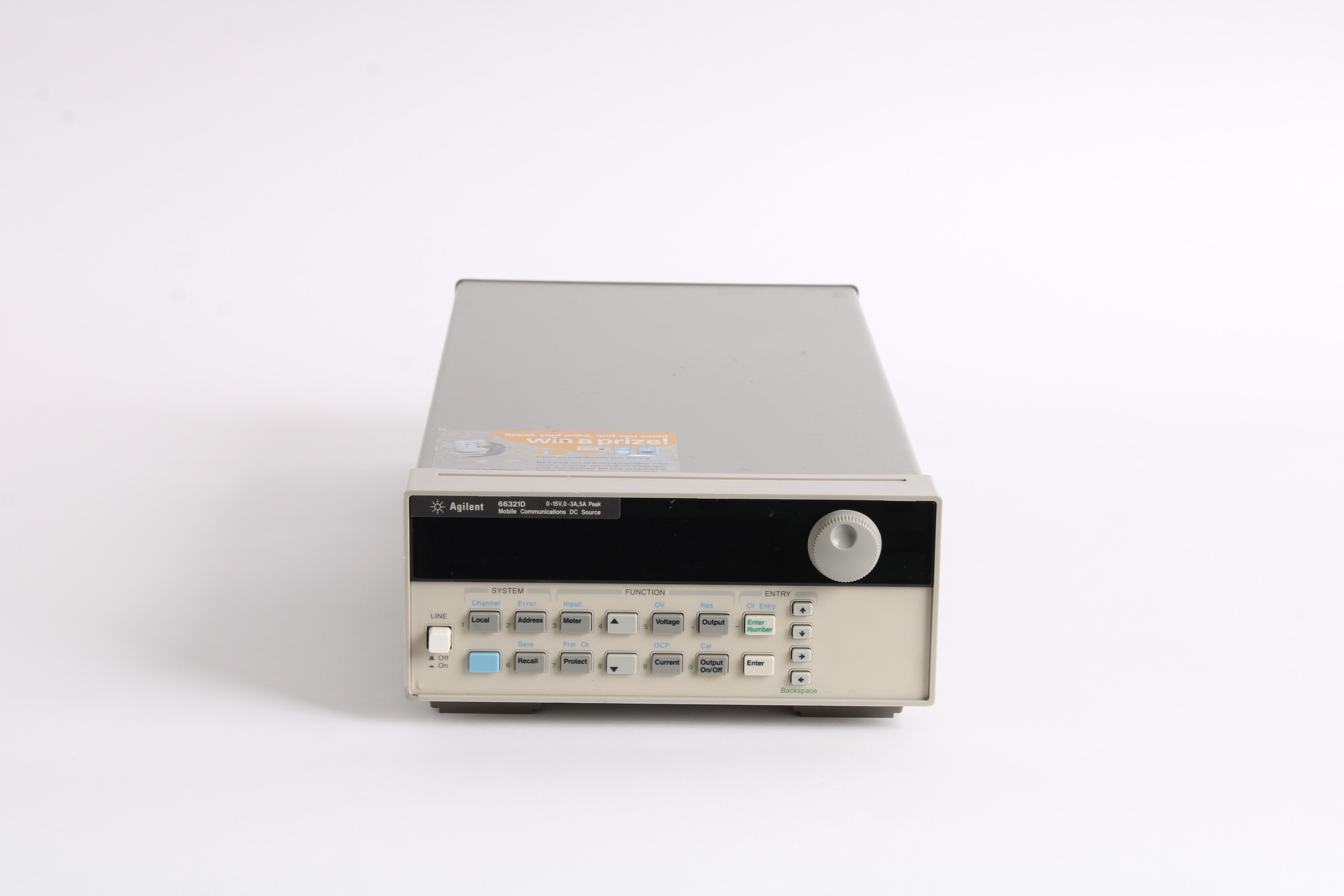 Agilent Mobile Communcations DC Source Power Supply 66321D - Fair Cond ...