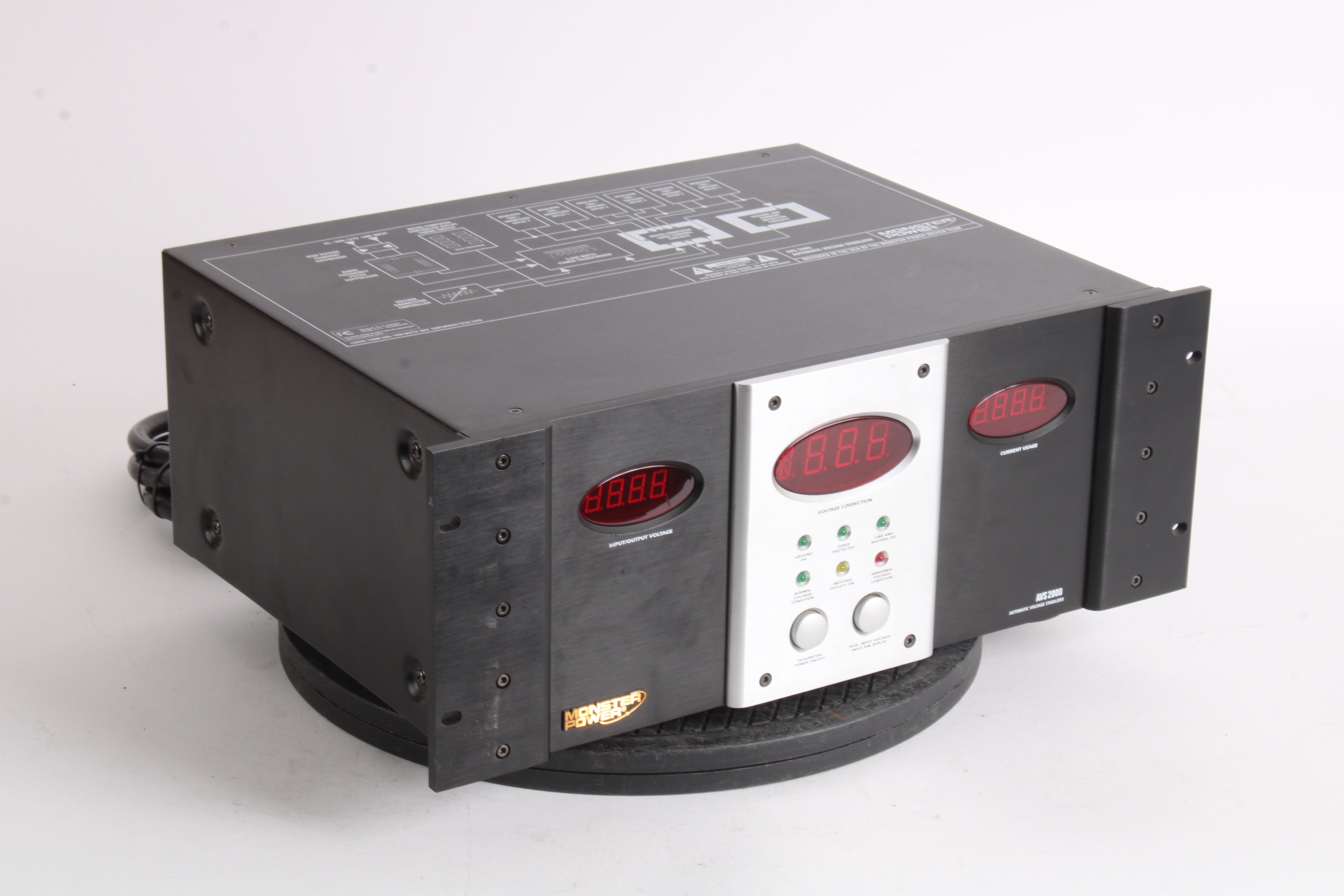 Monster Power AVS 2000 Automatic Voltage Stabilizer – NTC Tech