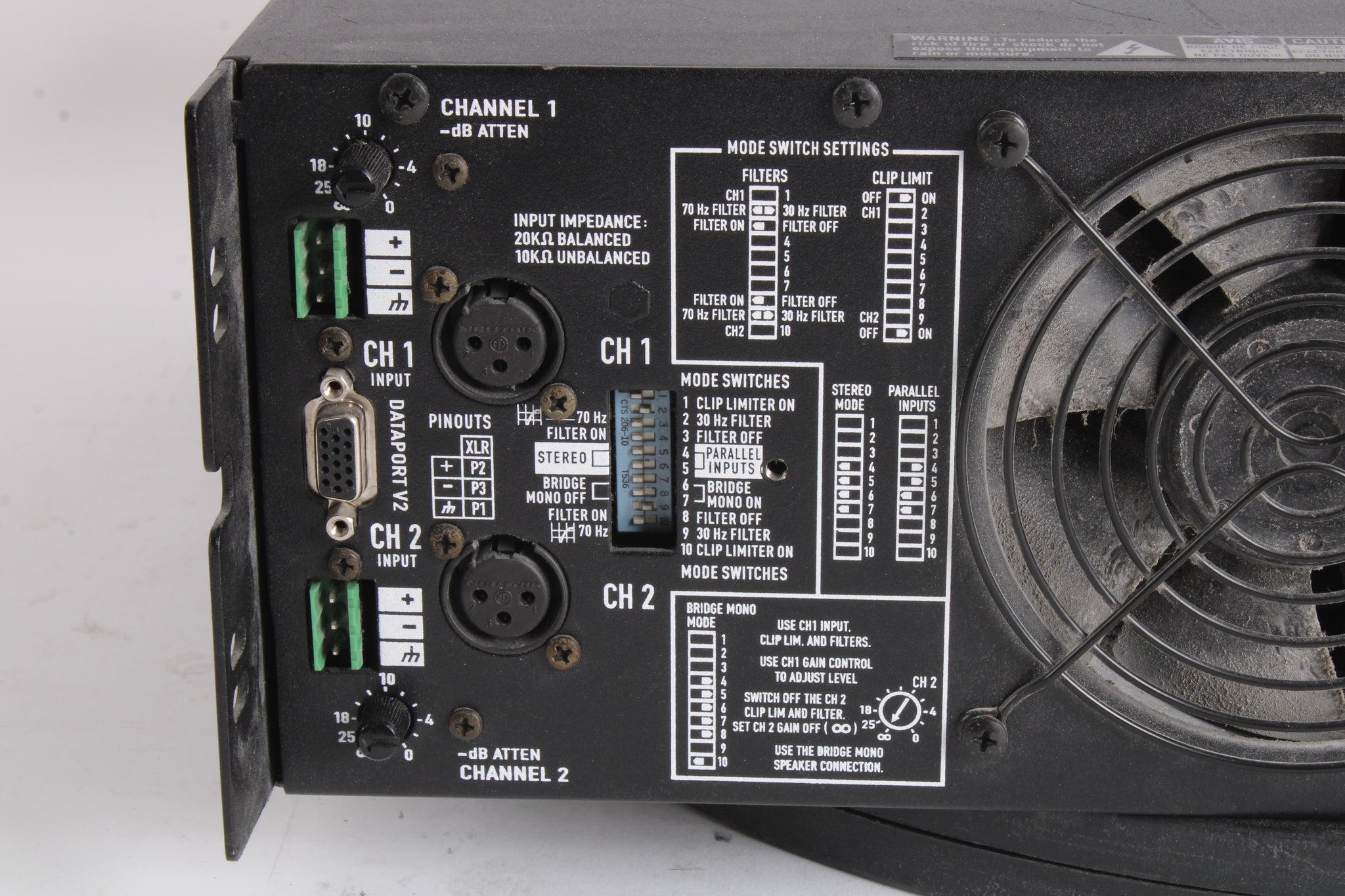 QSC ISA750 2-Channel Professional Amplifier – NTC Tech