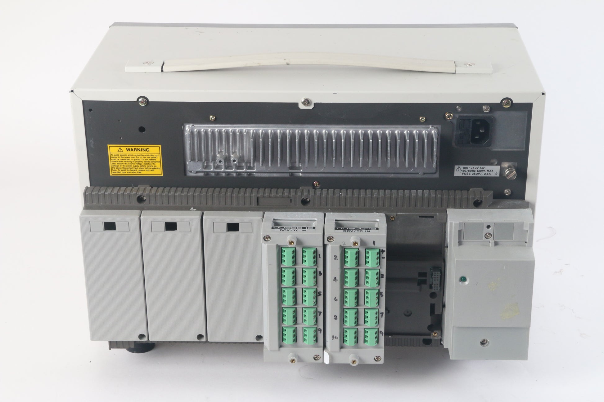 Yokogawa DR230 Hybrid Recorder, 30ch W/ 2x DU200-12 – NTC Tech