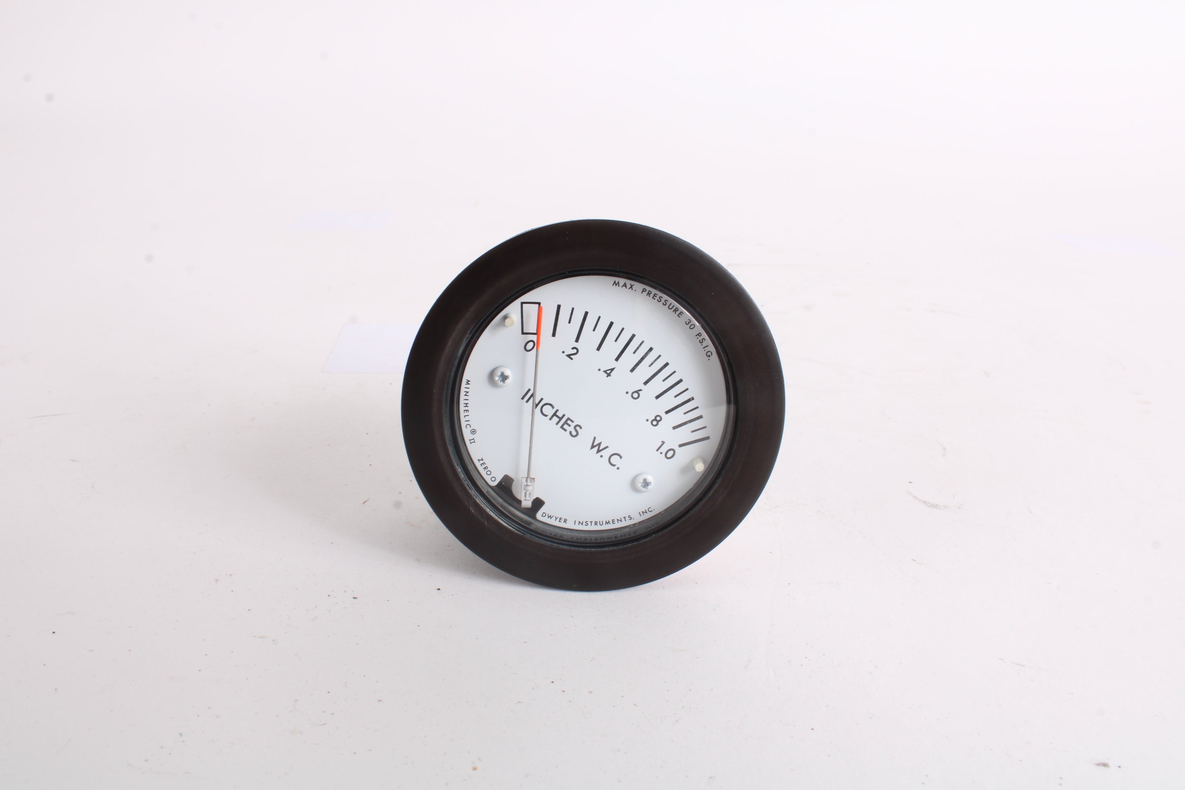 Dwyer 2-5001 Minihelic II Pressure Gauge 0-1" / 30 P.S.I.G Max – NTC Tech