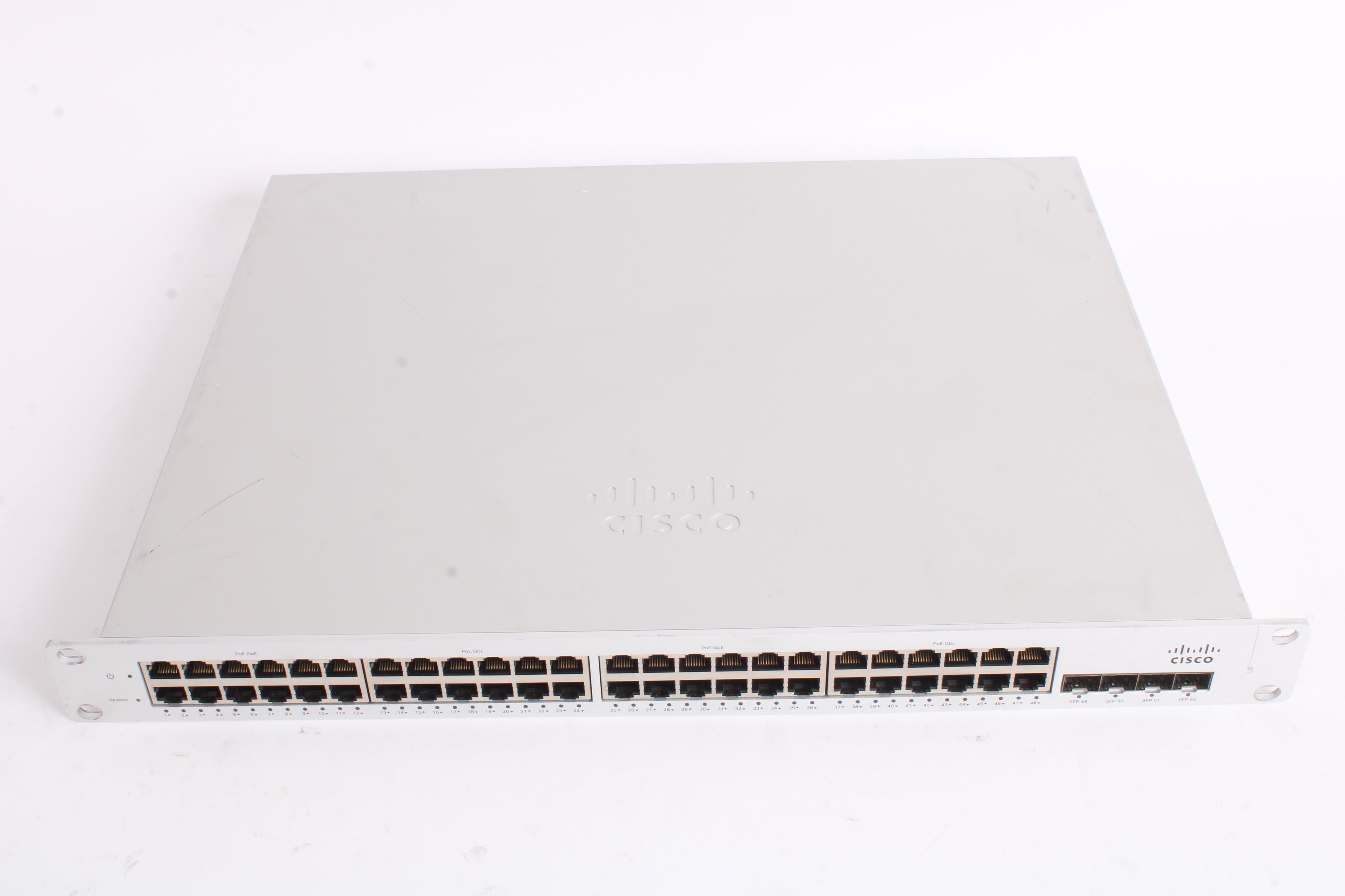 Cisco Meraki MS220-48LP 48 Ports POE Gigabit Ethernet SFP Switch – NTC Tech