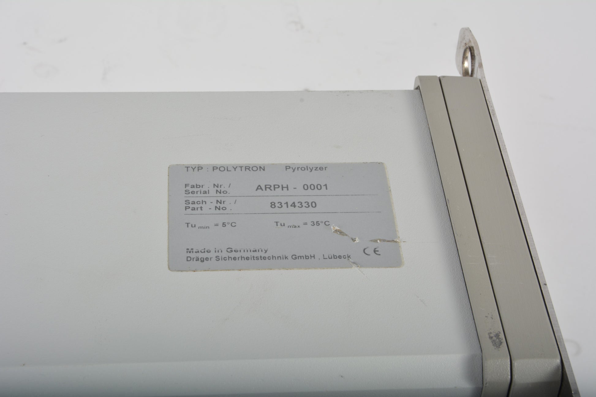 Drager 8314330 Polytron Pyrolyzer - AS IS – NTC Tech