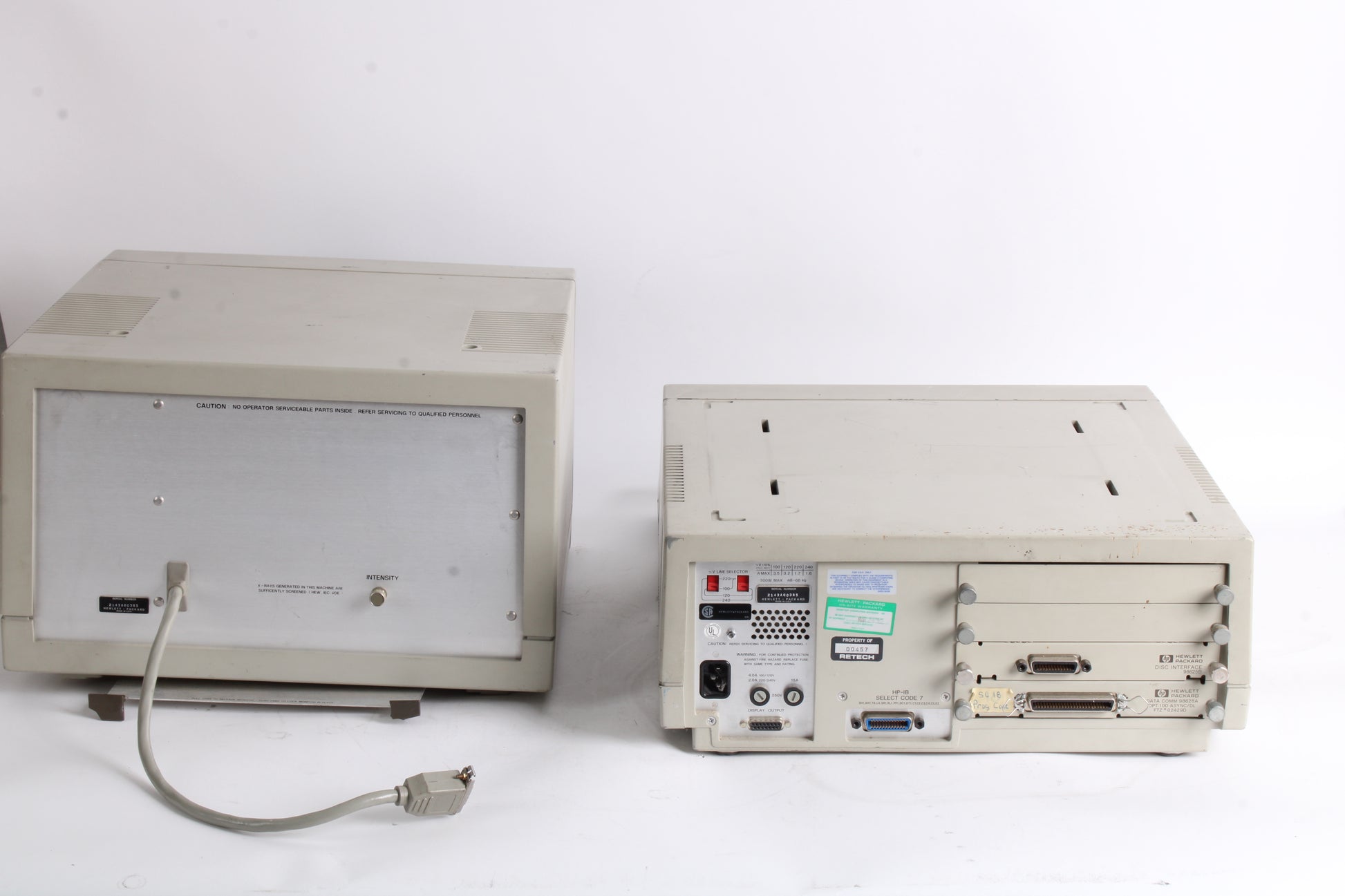 HP 9836 Professional Workstation Vintage 98625B Disc Interface, 98628A ...