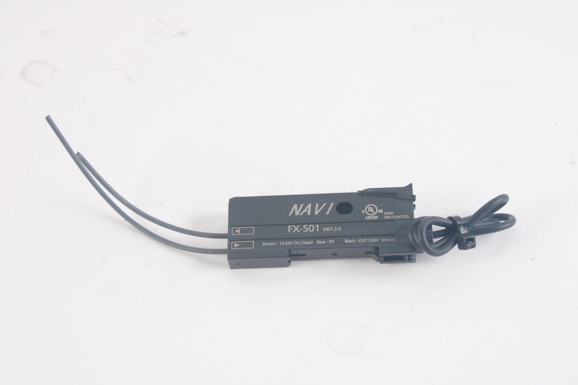 Panasonic FX-501 NAVI Fiber Optic Sensor -Cut Cord / Missing Screw Ter ...