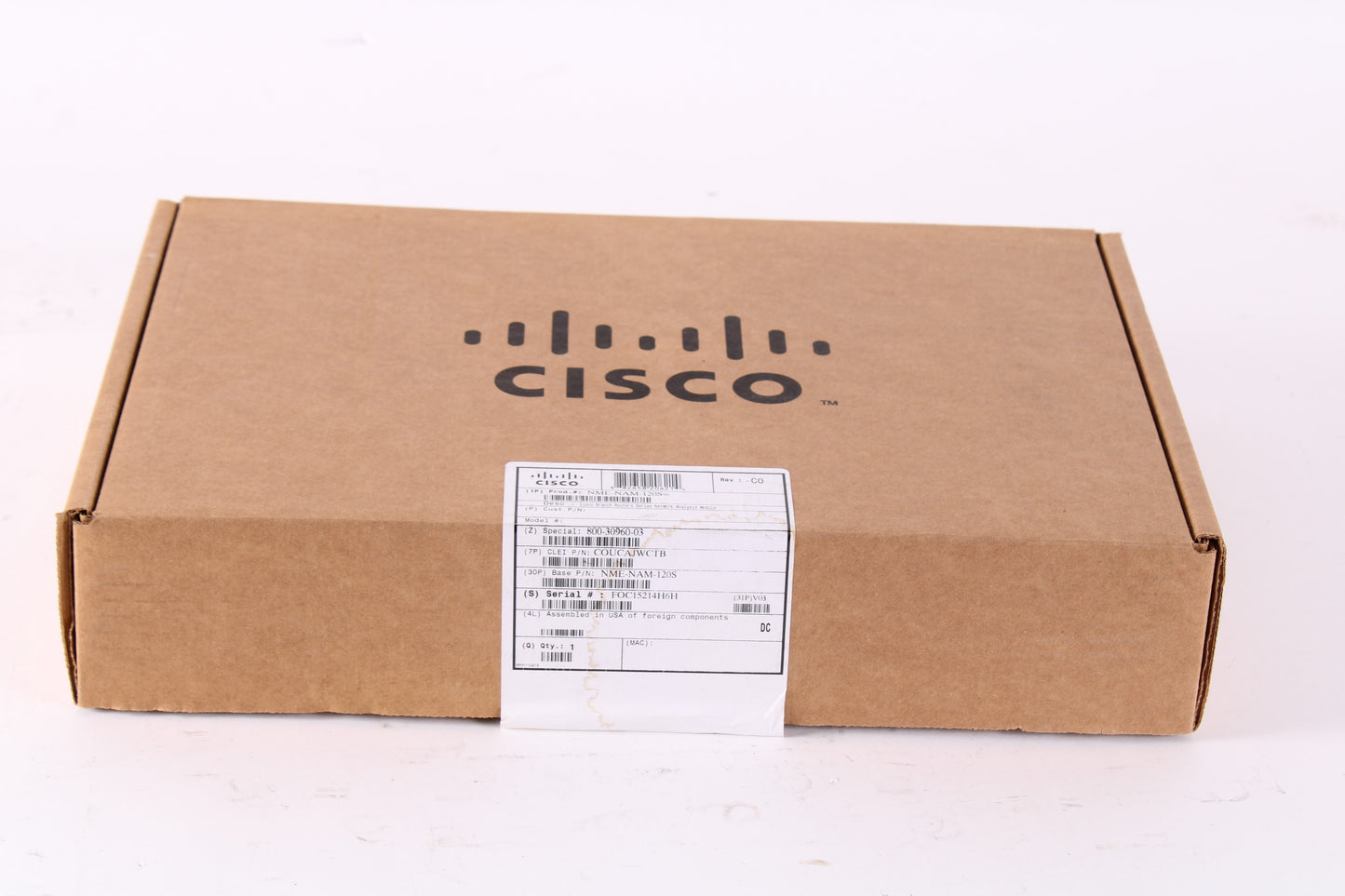 Cisco NME-NAM-120S Network Analysis Branch Router Module - New – NTC Tech