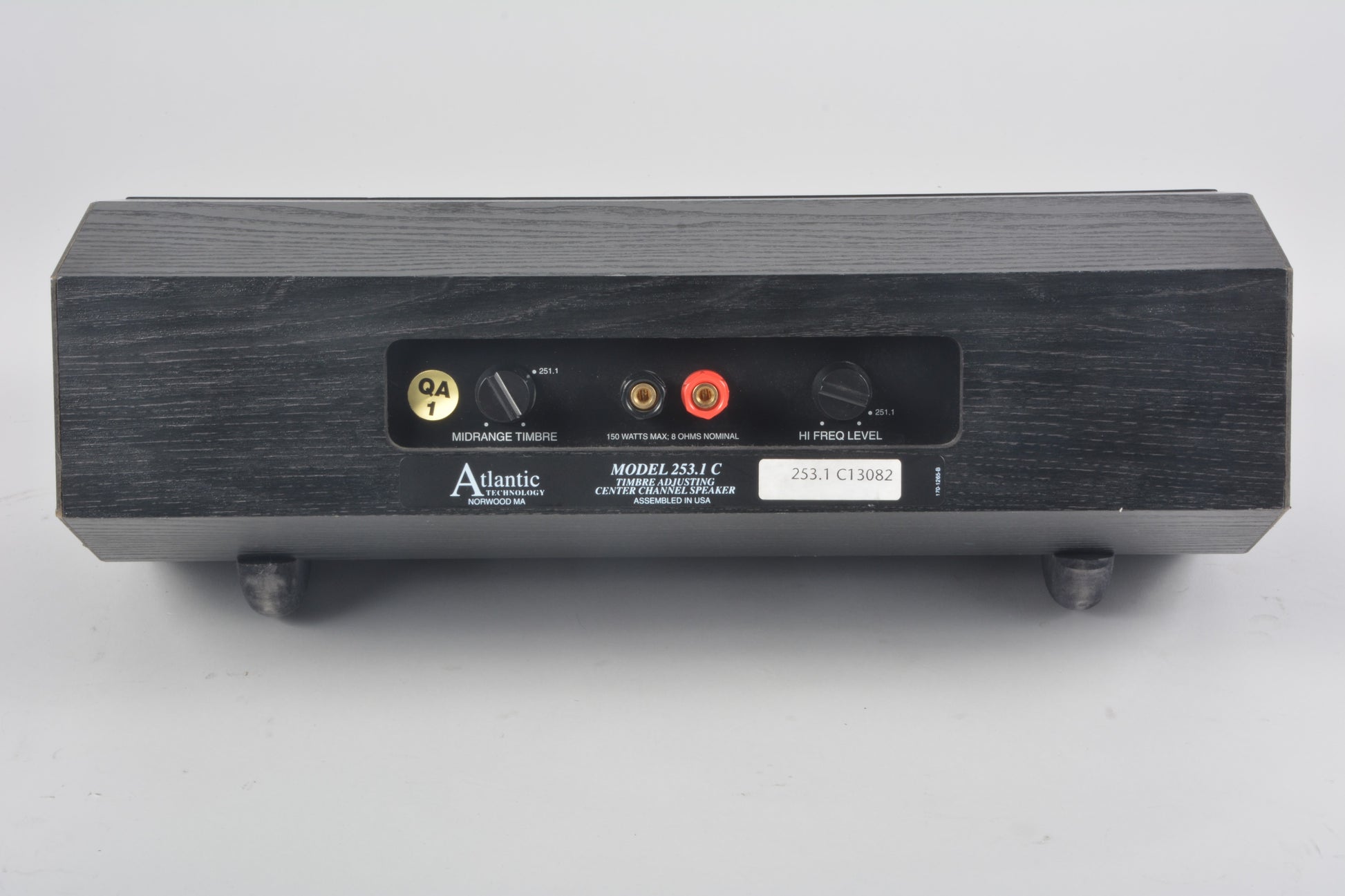 Atlantic 253.1C Timbre Adjusting Center Channel Speaker – NTC Tech