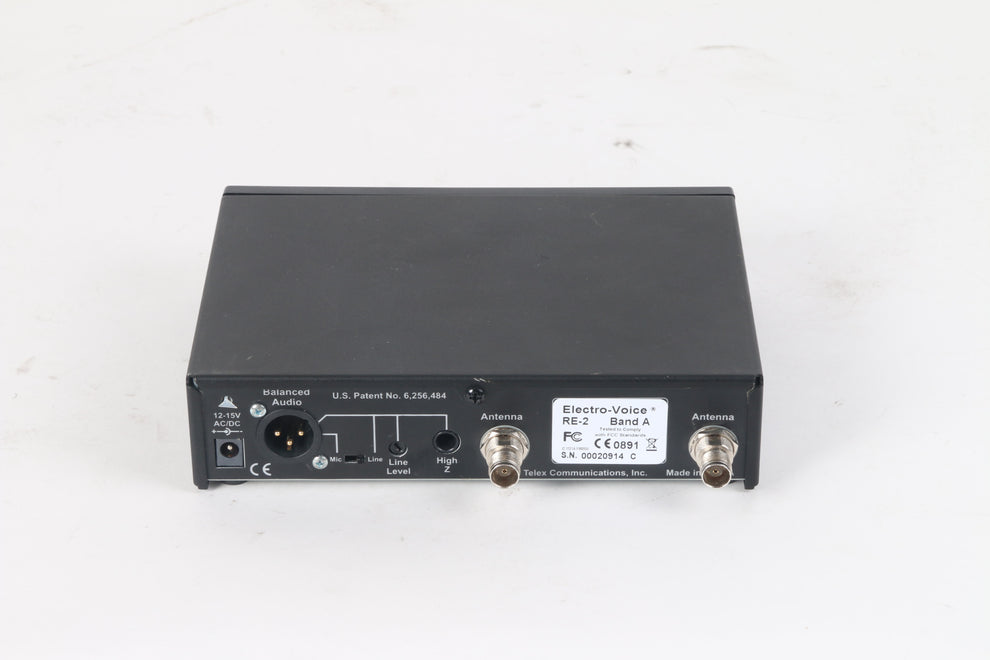 Electro-Voice RE-2 Clear Scan Wireless Microphone System Band A – NTC Tech