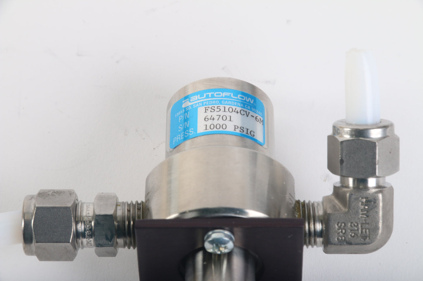 Autoflow FS5104CV-6M Airflow Valve 1000 PSIG – NTC Tech