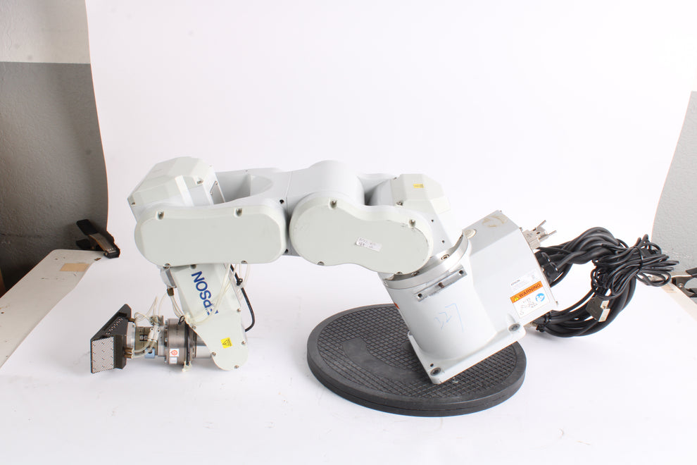 Epson RC700 Robot Controller W/ C4-A601S Six-Axis Robot Arm and Access ...