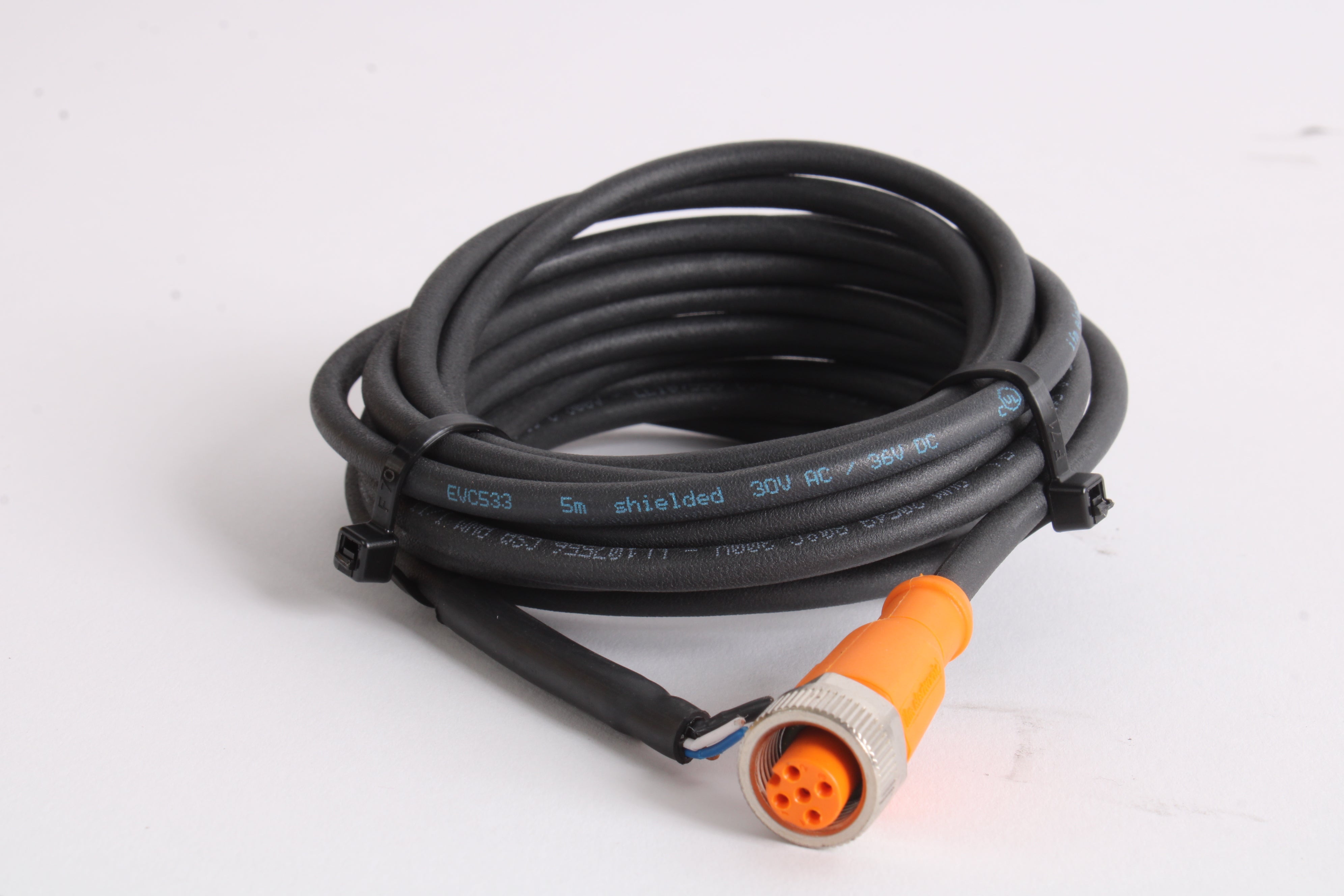 IFM EVC533 5M Shielded 30V AC / 36V DC 11FT Cable – NTC Tech