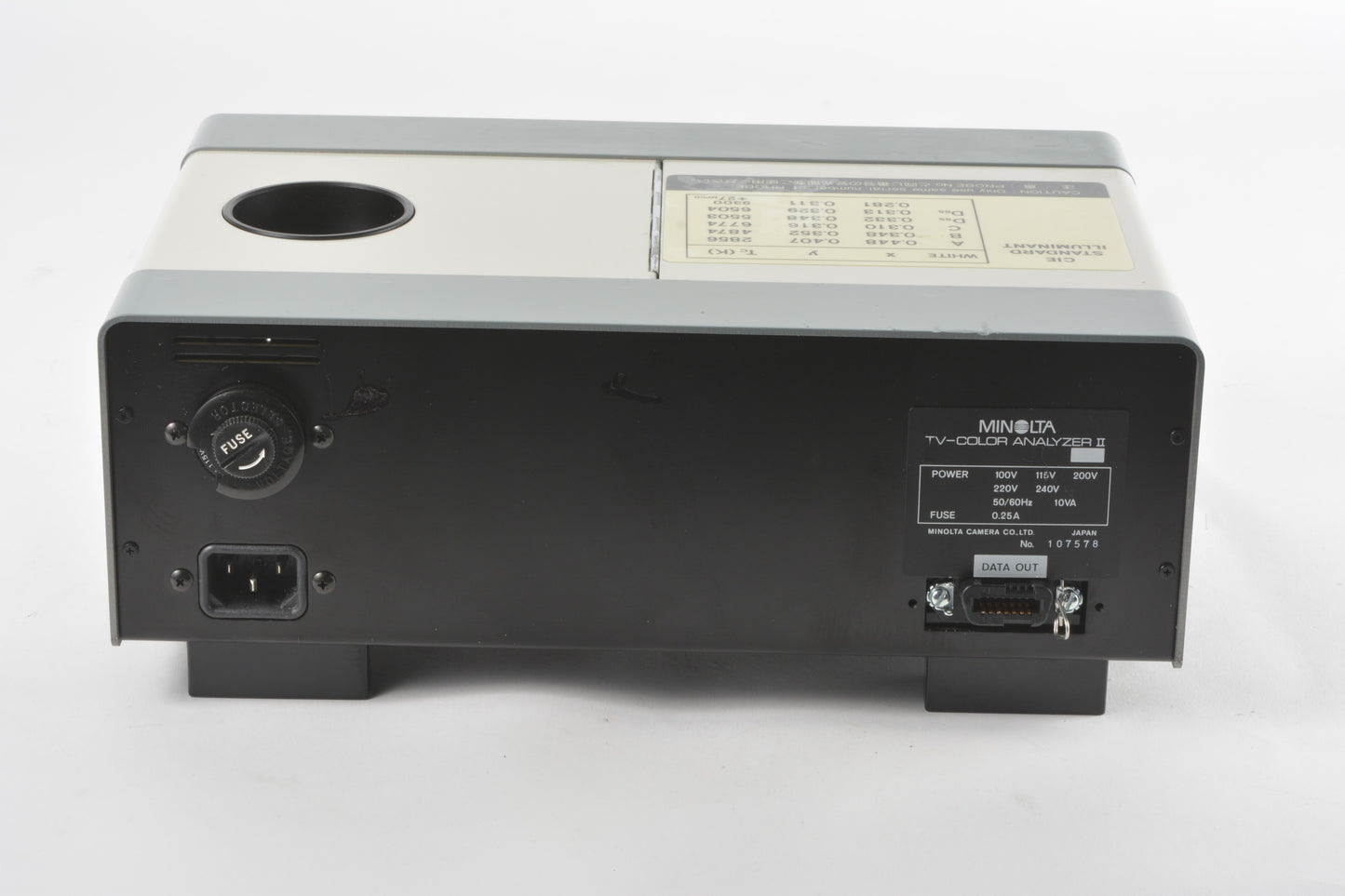 Minolta TV-2130 TV-Color Analyzer II – NTC Tech