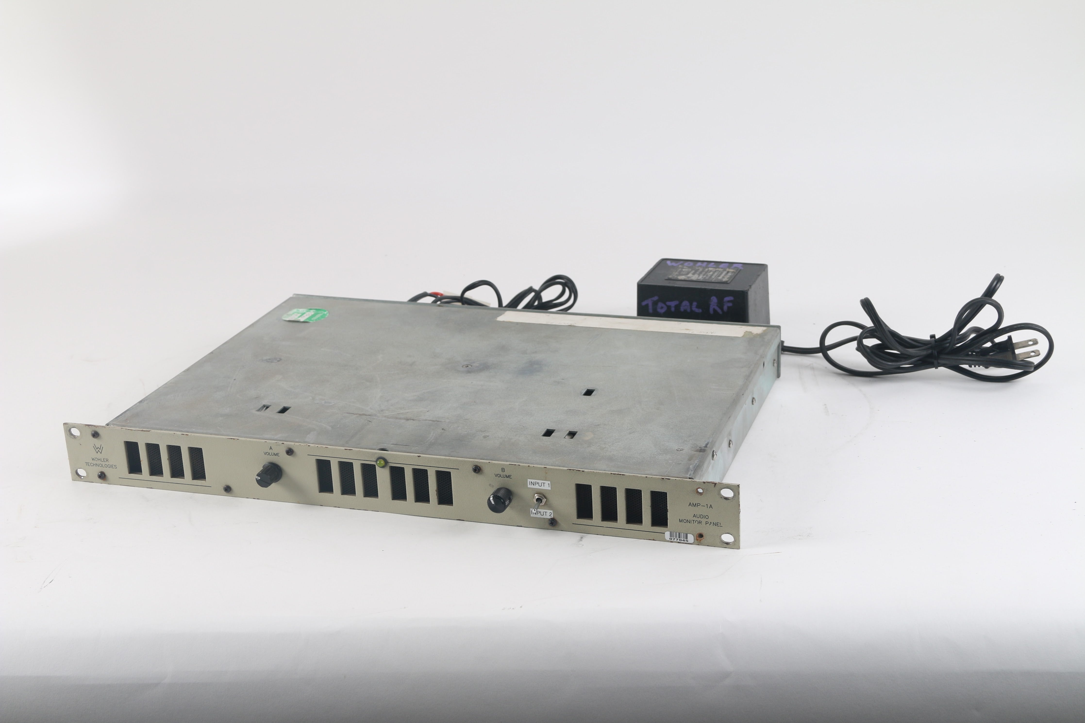 Wohler Technologies AMP-1A Analog Audio Monitor Panel- Fair Condition ...