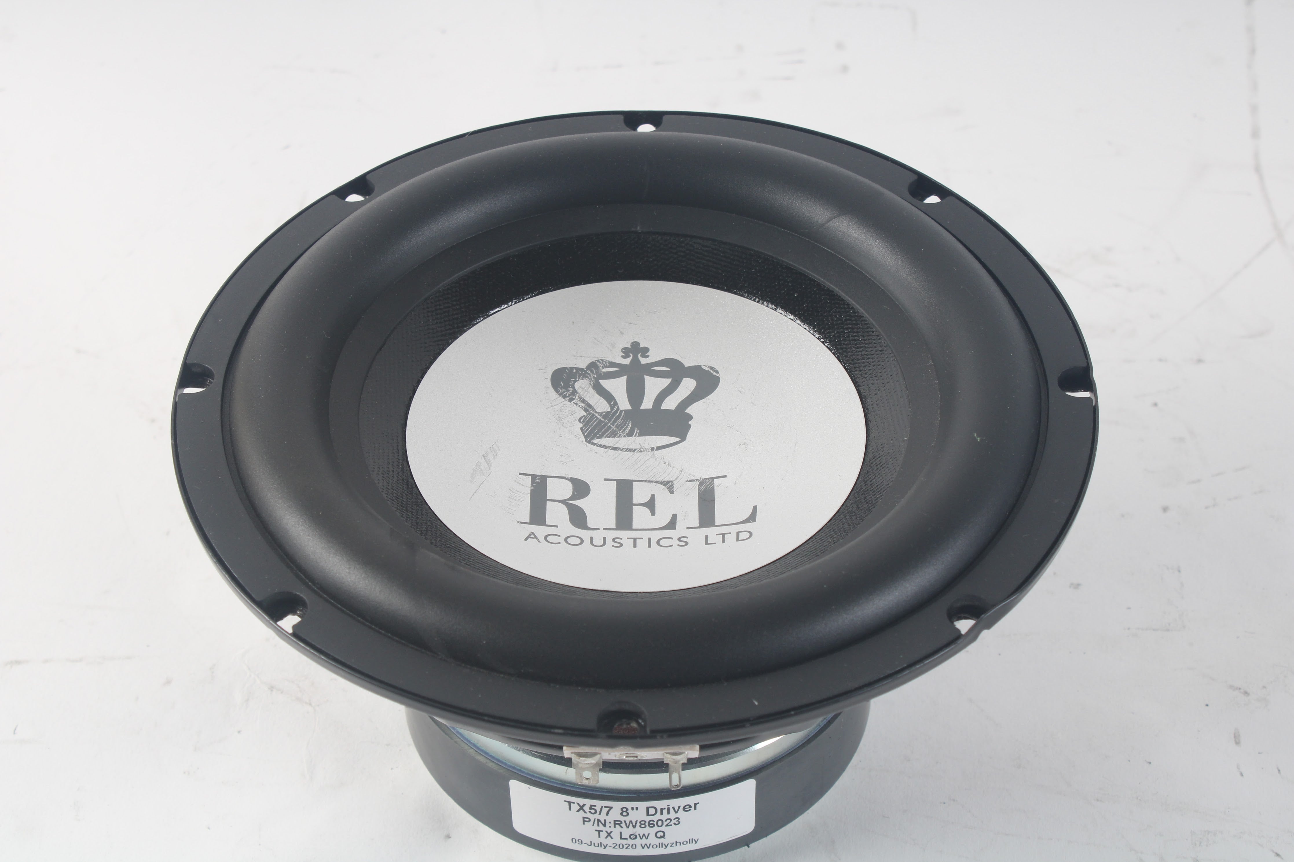 REL Acoustic LTD RW86023 TX5/7 8" Driver – NTC Tech