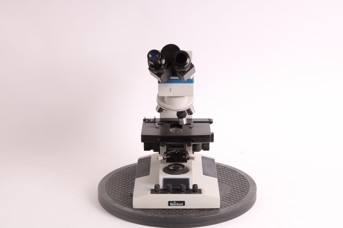 Reichert Microstar IV Microscope 4x 10x 40x 100x Objectives – NTC Tech