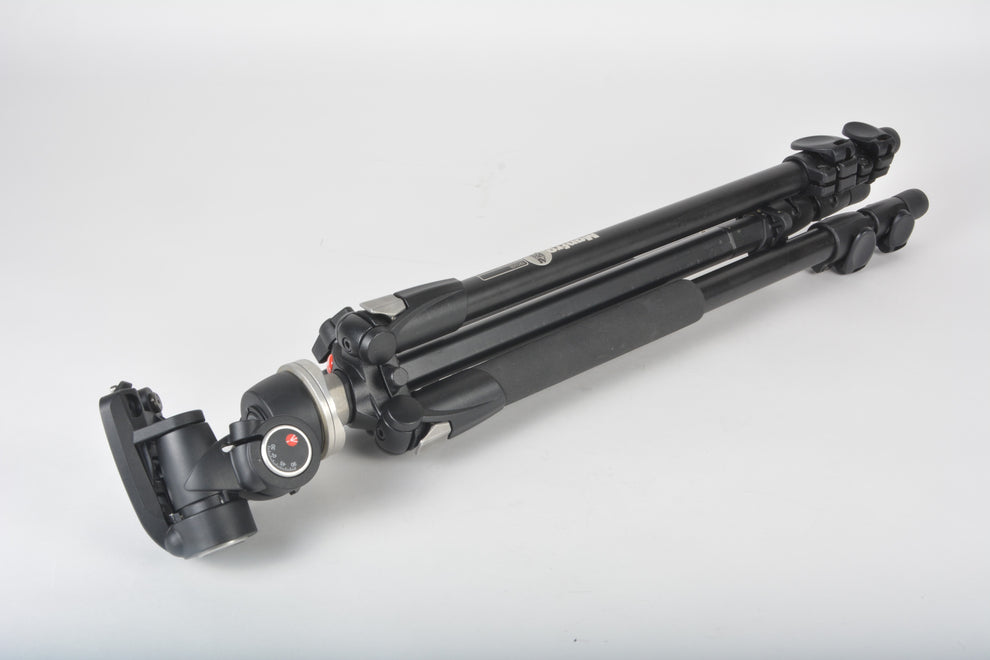 Manfrotto 190XB Tripod With 804RC2 Head ( No Plate ) - 3 Handles and B ...