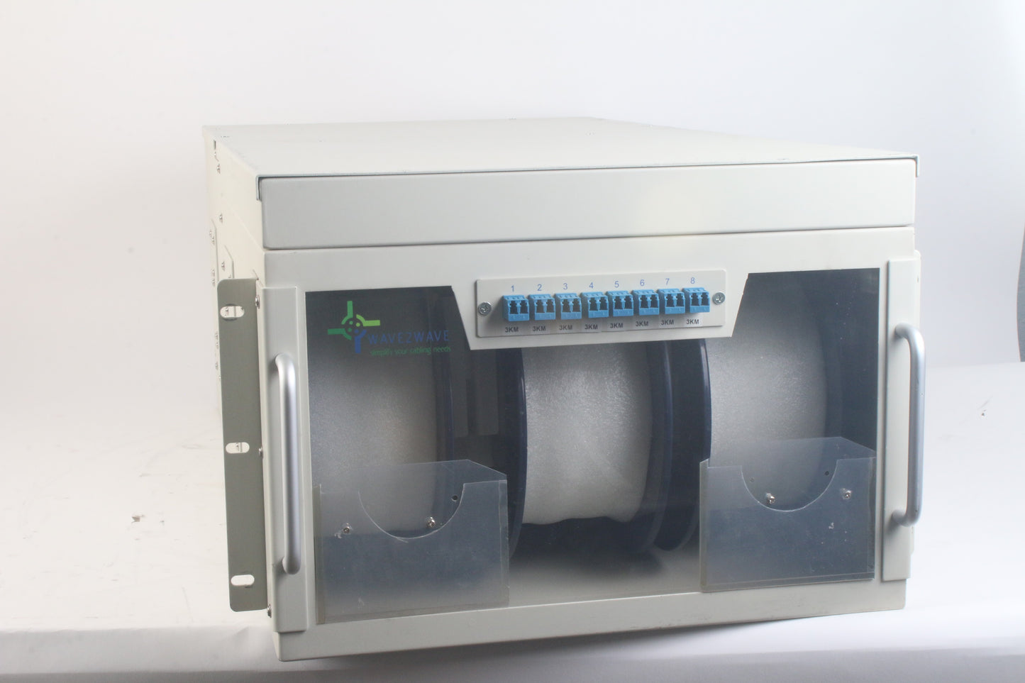 Wave2wave Fiber Cabling / Spooling Machine w/ 8x 3KM Spools – NTC Tech