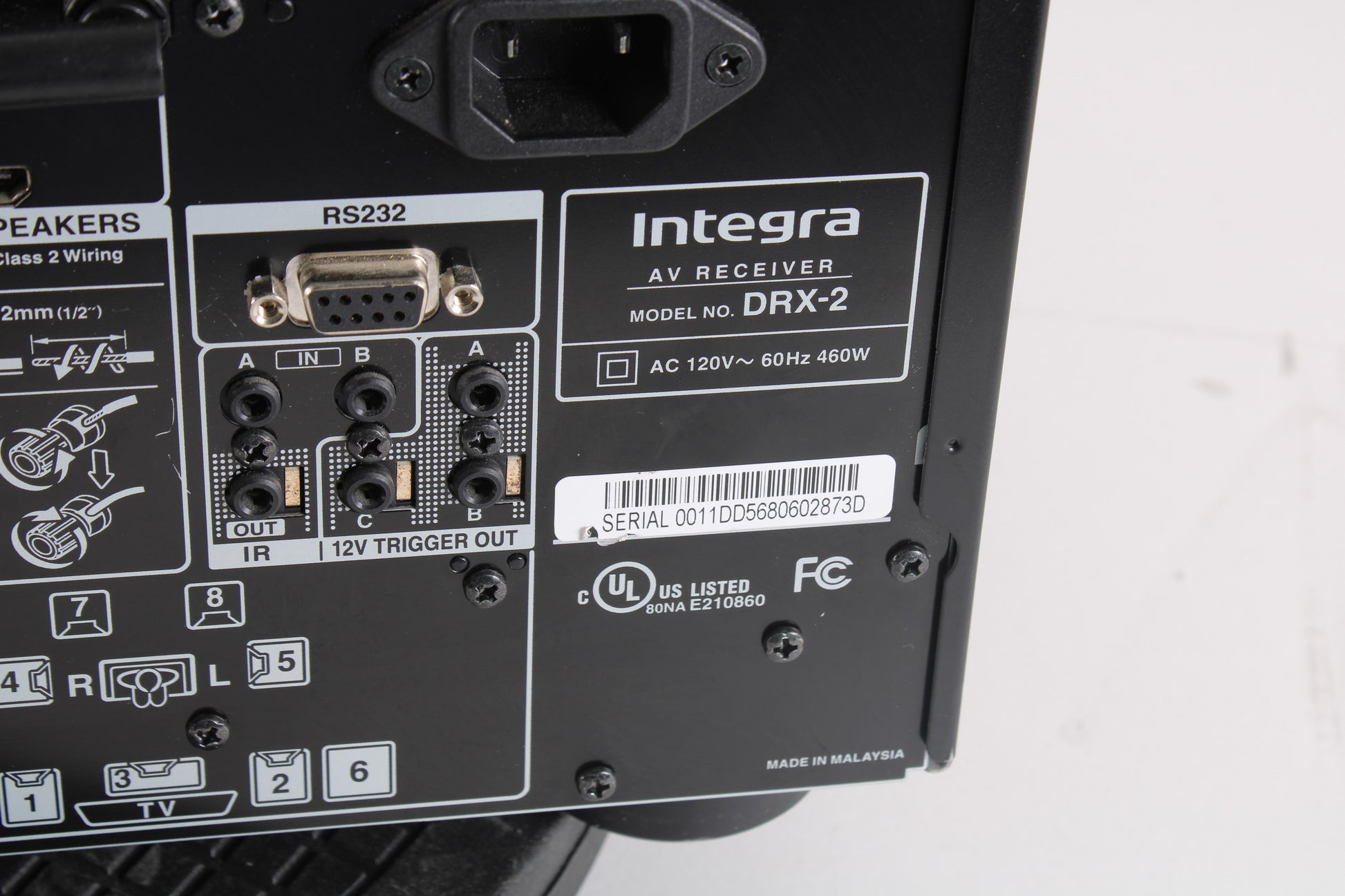 Integra DRX-2 7.2 Channel Network AV Receiver Dolby Atmos – NTC Tech