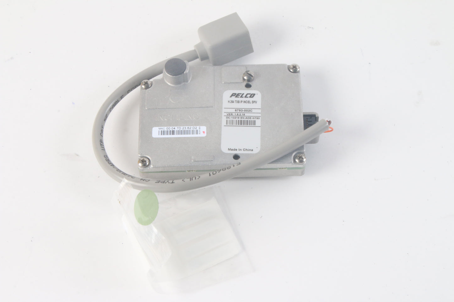 Pelco 6793-002C VER:1.8.2.18 H.264 TXB IP INCEIL SPIV - New Bulk Packa ...