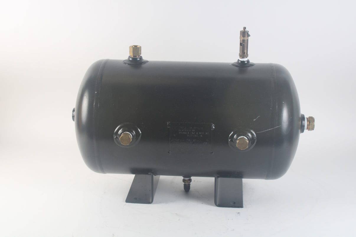 Brunner 0741 Pressure Vessel Universal Horizontal Air Compressor Recei ...