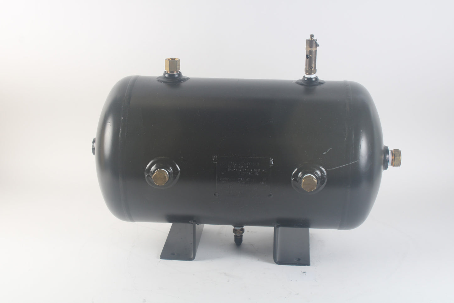 Brunner 0741 Pressure Vessel Universal Horizontal Air Compressor Recei ...