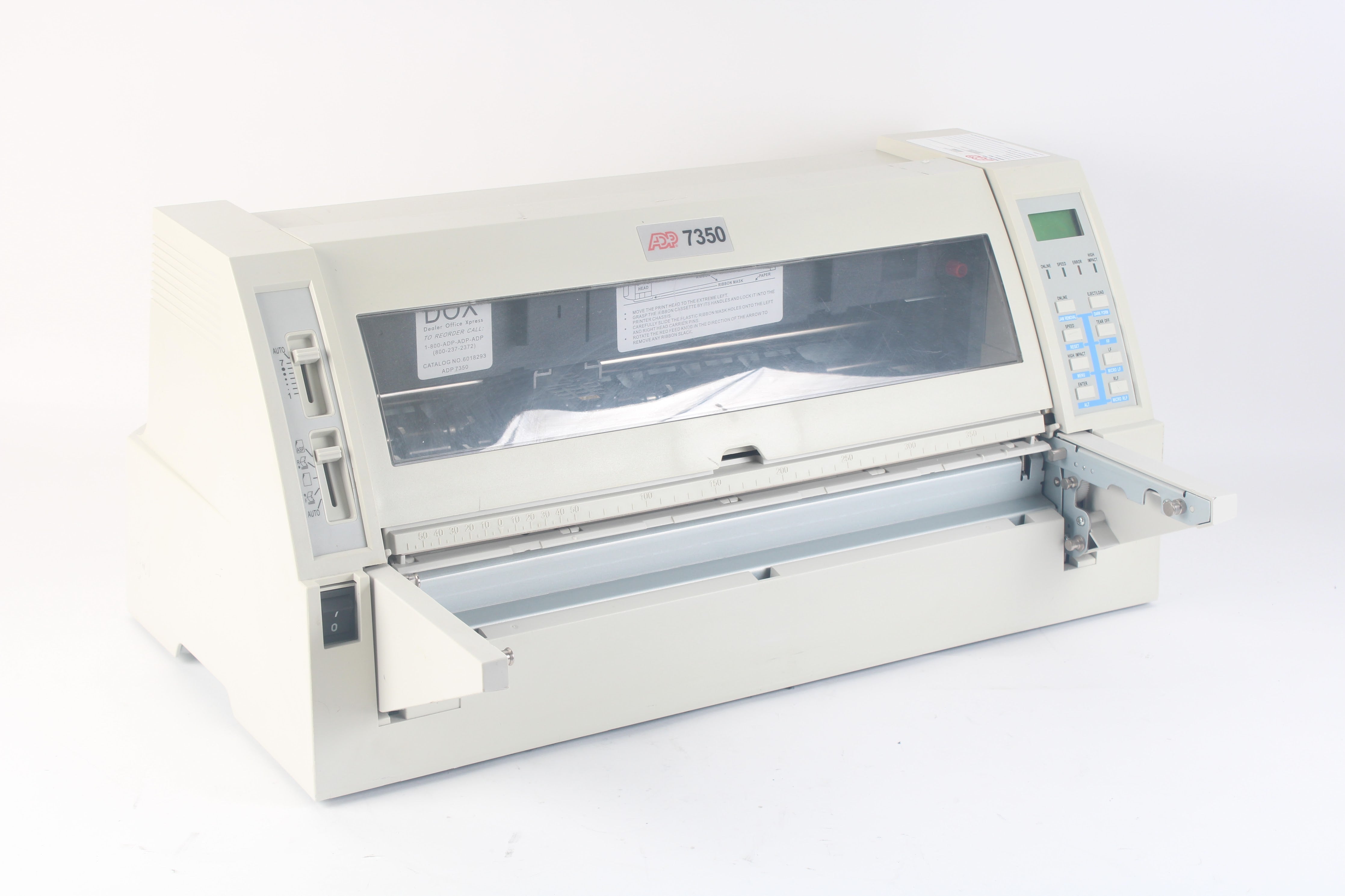 ADP 7350 2017350 Dot Matrix Flatbed Forms Printer – NTC Tech