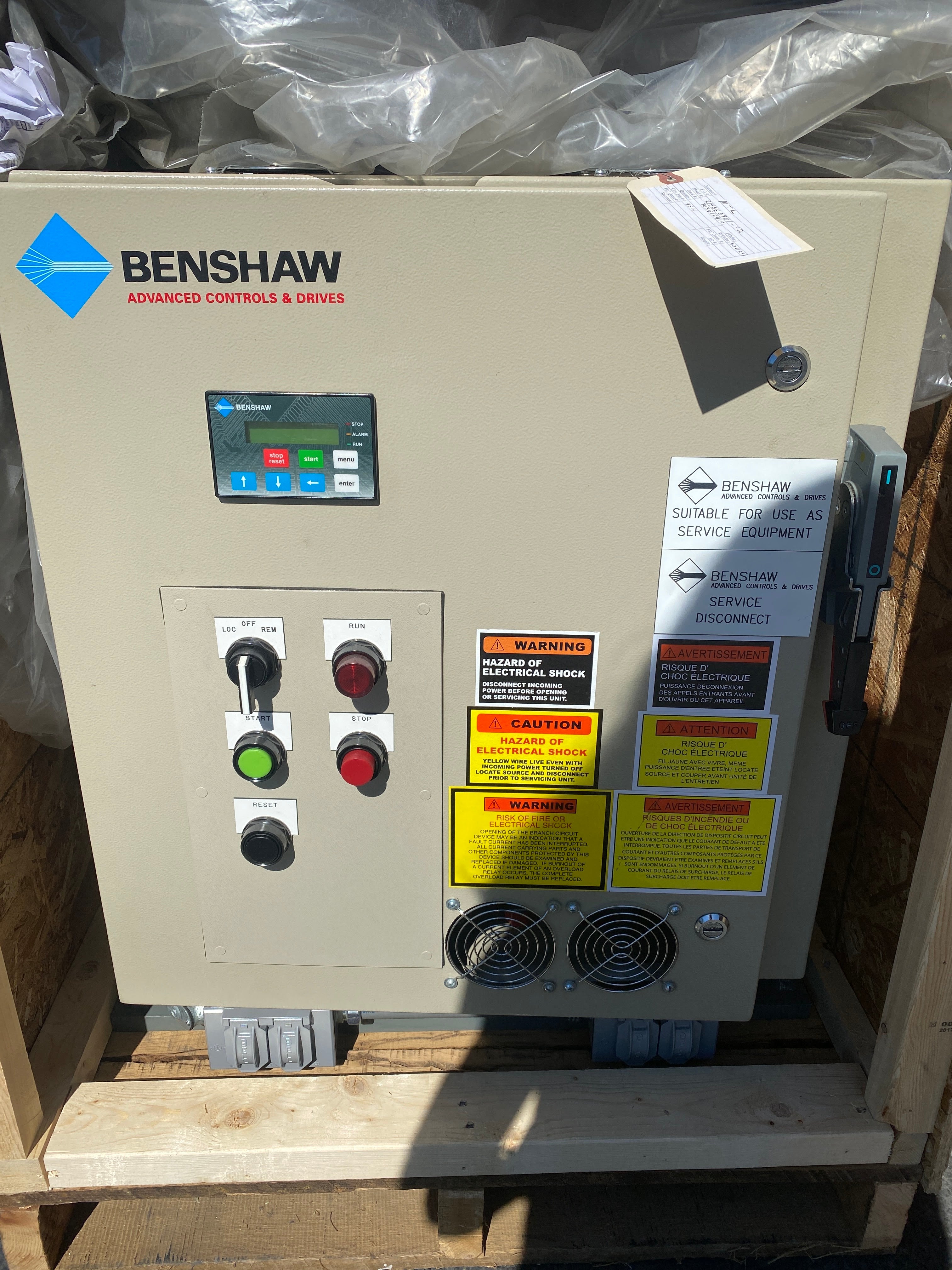 Benshaw RX2E-075-480-3R-KP Low Voltage Solid State Starters 480V 3PH 9 – NTC Tech